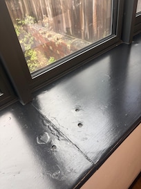 first window we had, second i do not have the photo unfortunately but it was your worst nightmare - a bay window with a cover over and literally filled with cobwebs and mould.