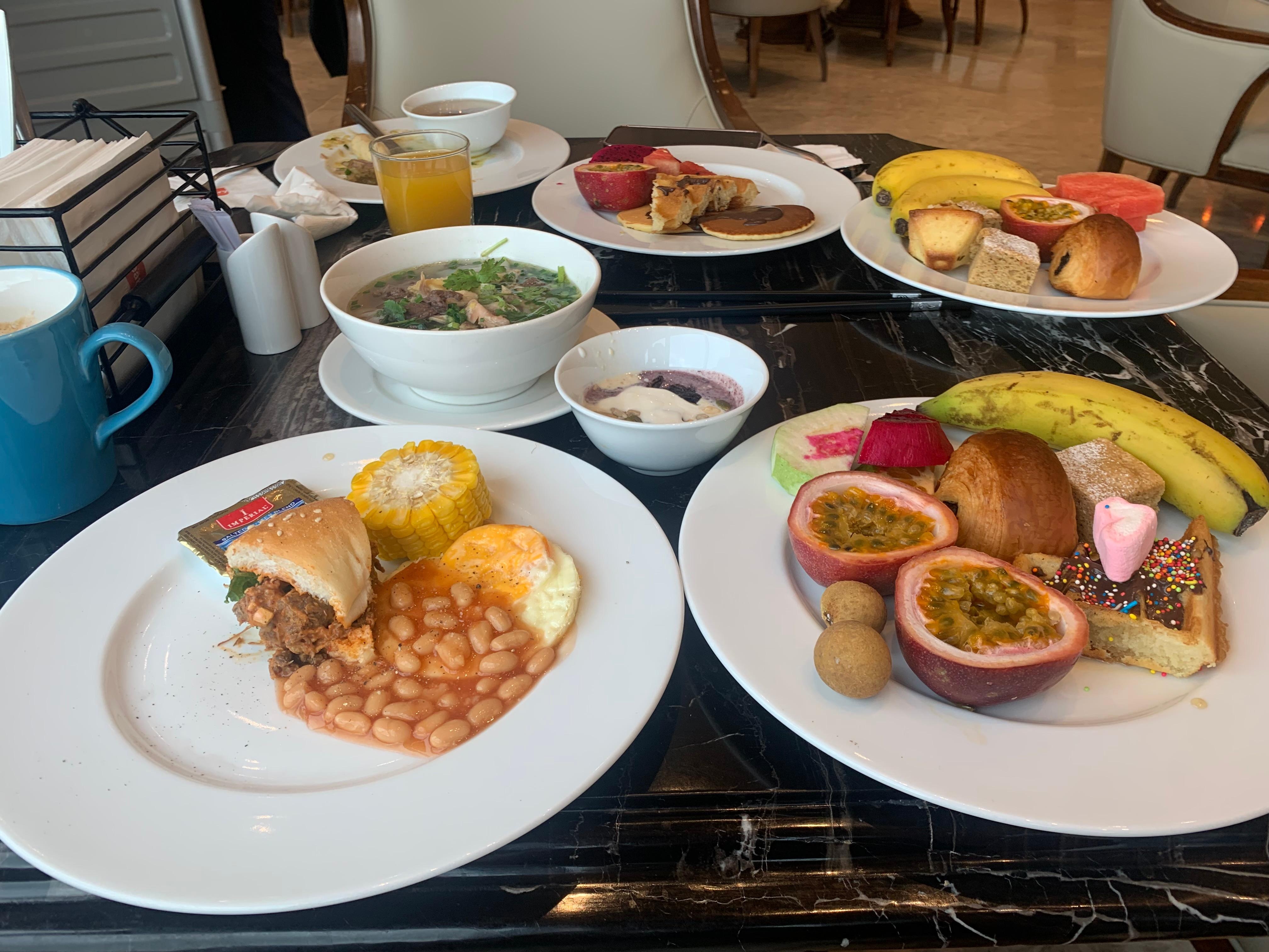 So many good options and variety  for breakfast! Staff were lovely 