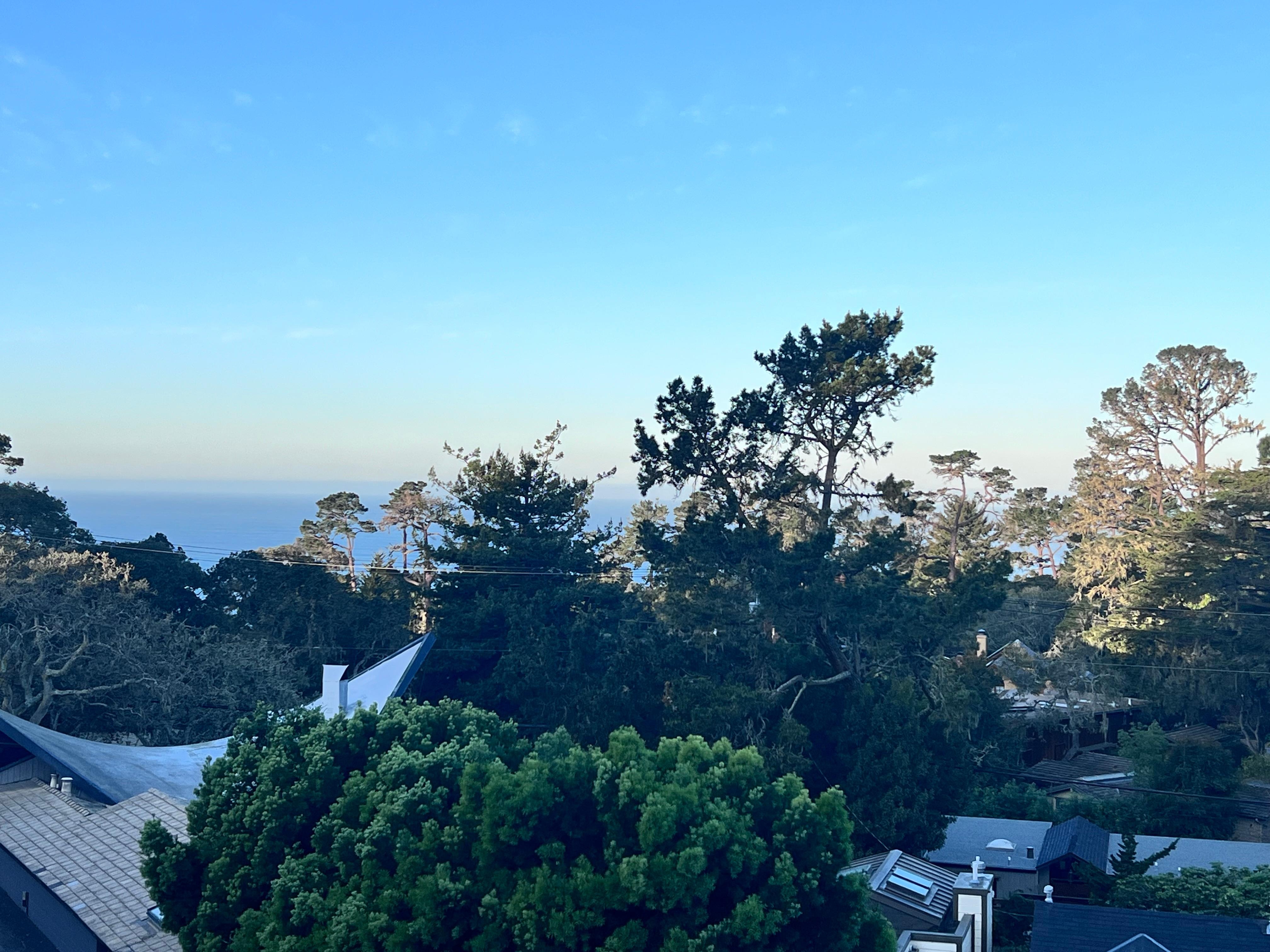 View from the balcony