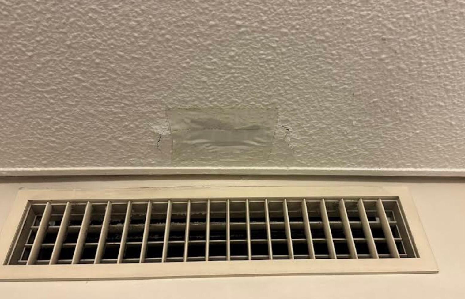hole in the ceiling