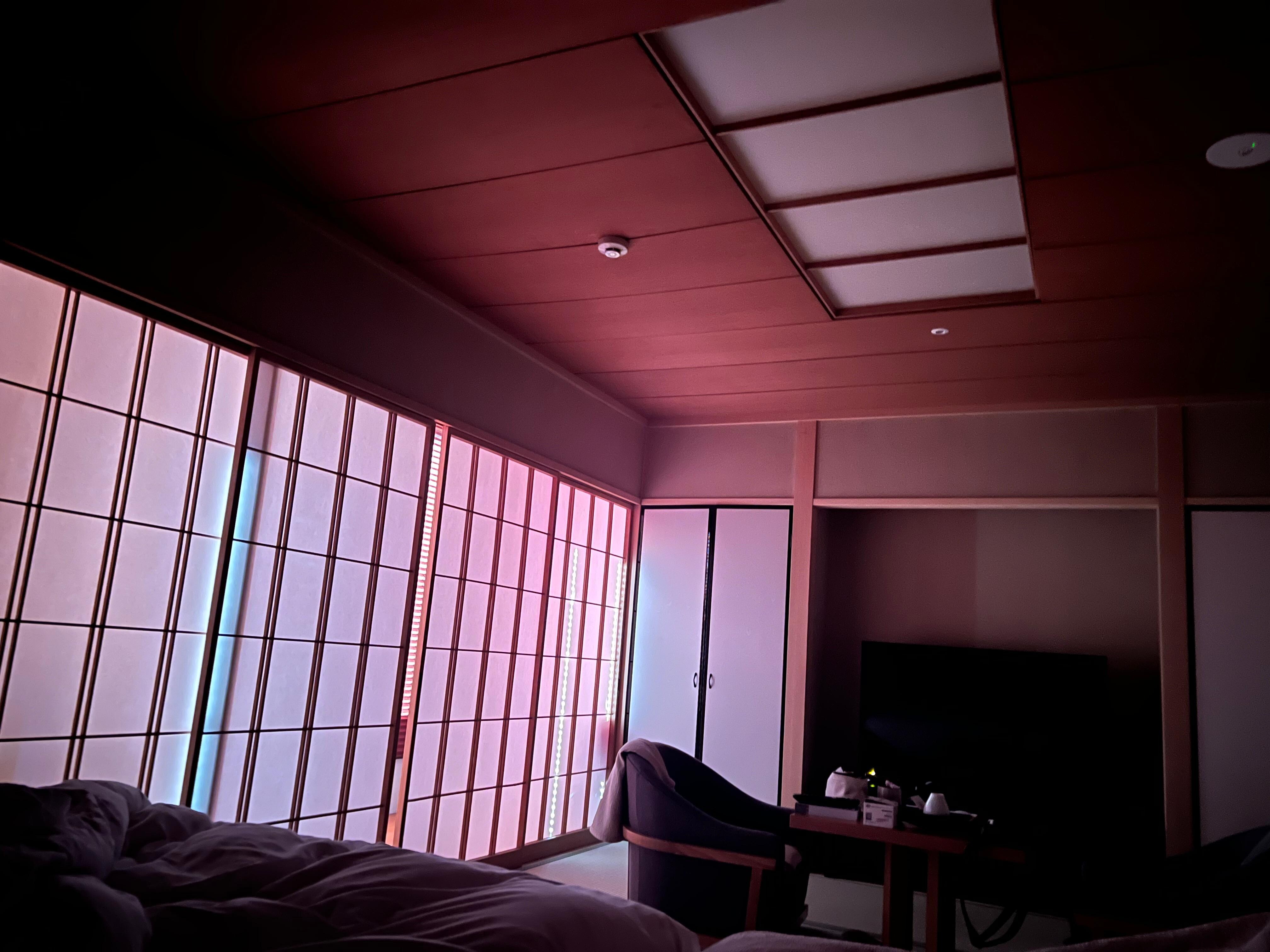 The room with the morning light