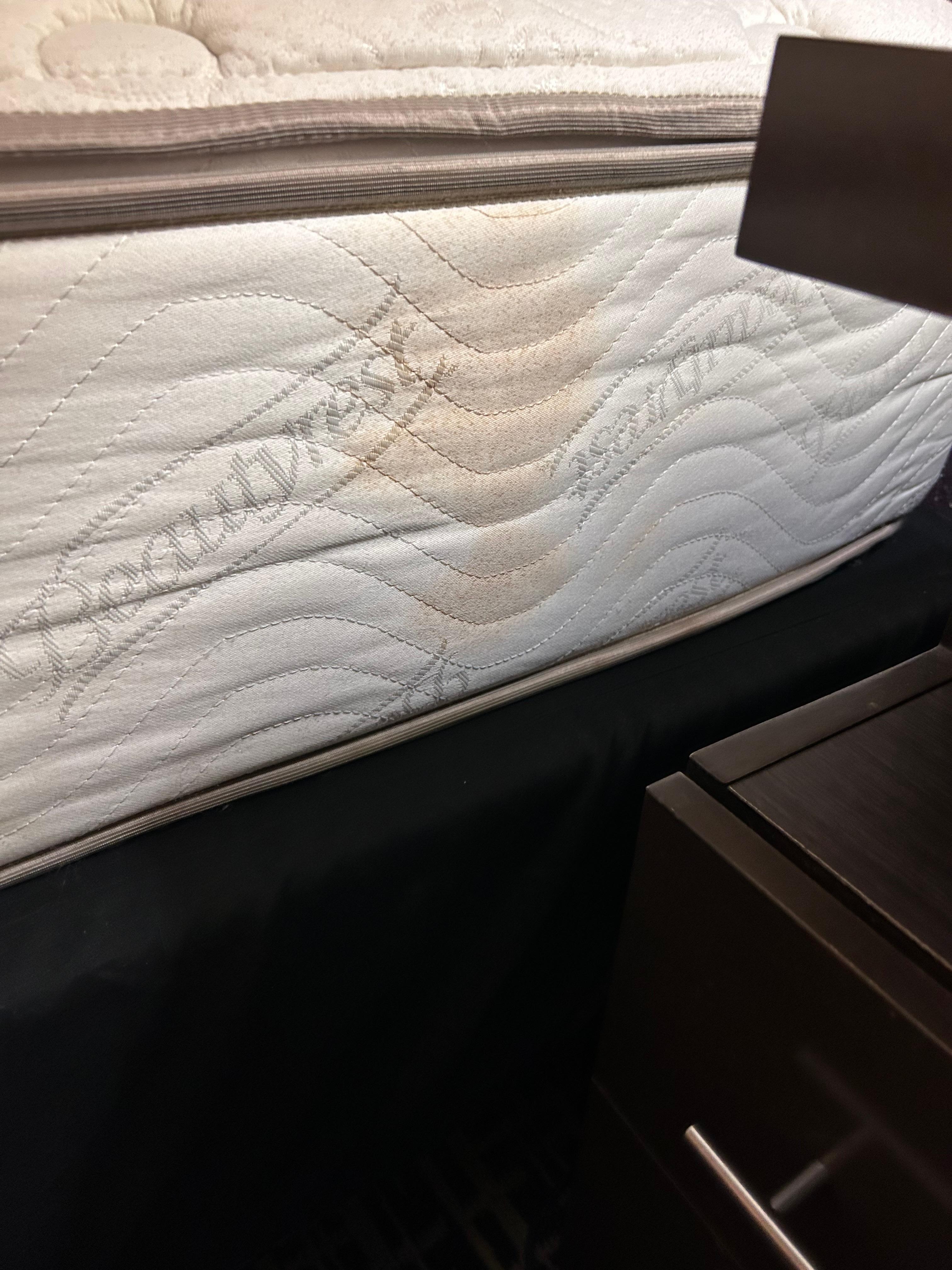 Mattress stains