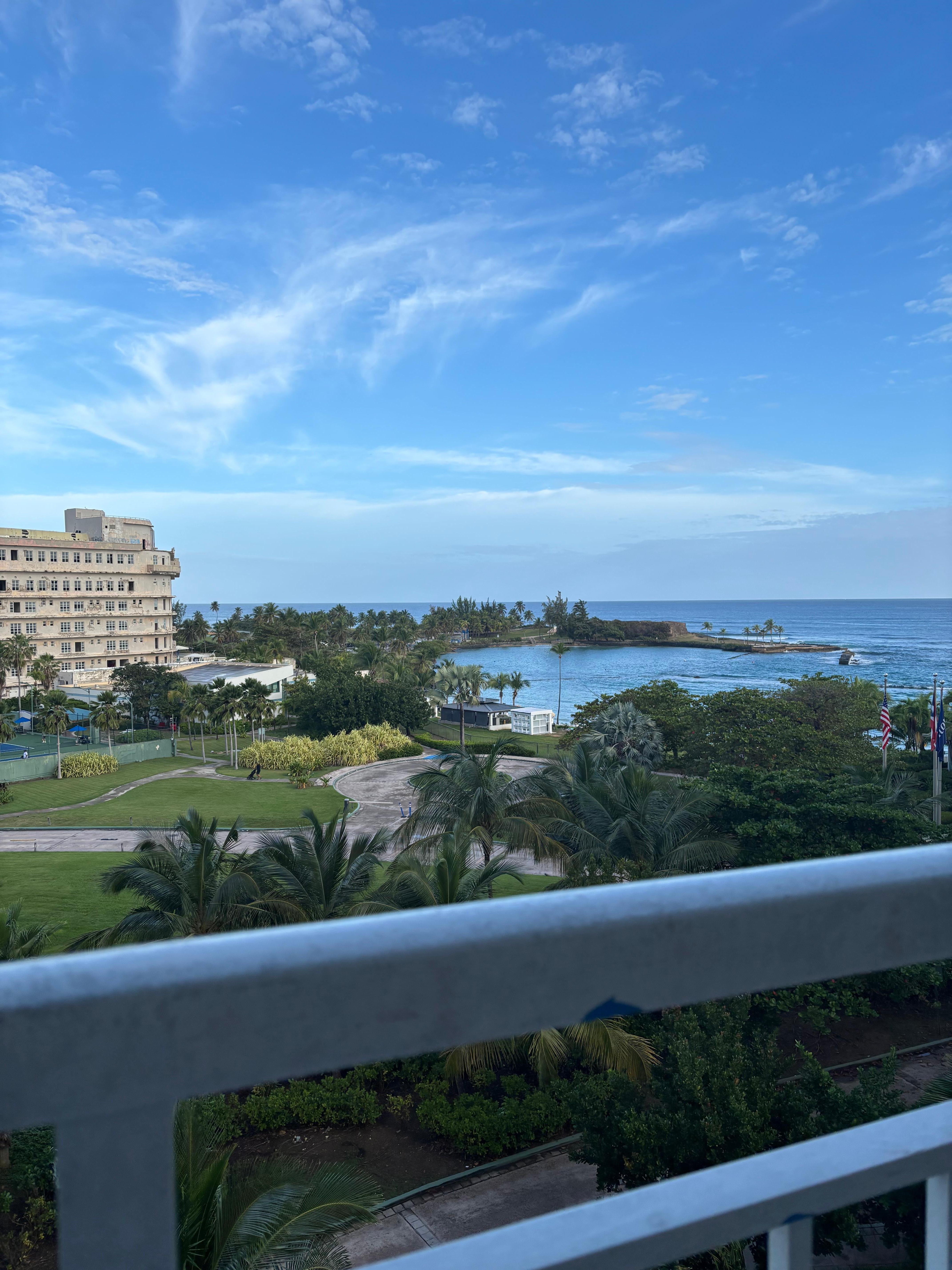 View from our 5th floor room