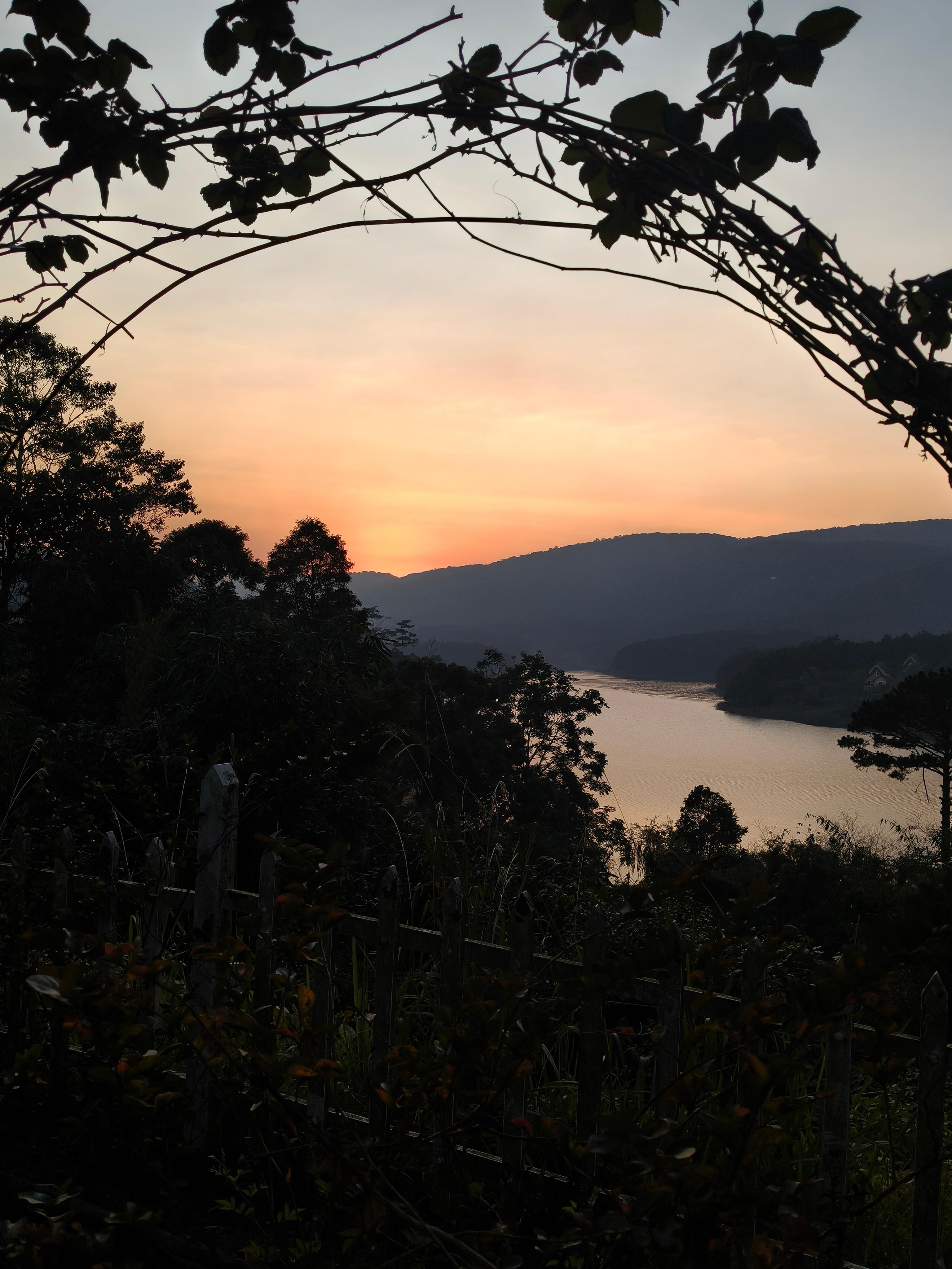 Sunset at Edensee Resort 