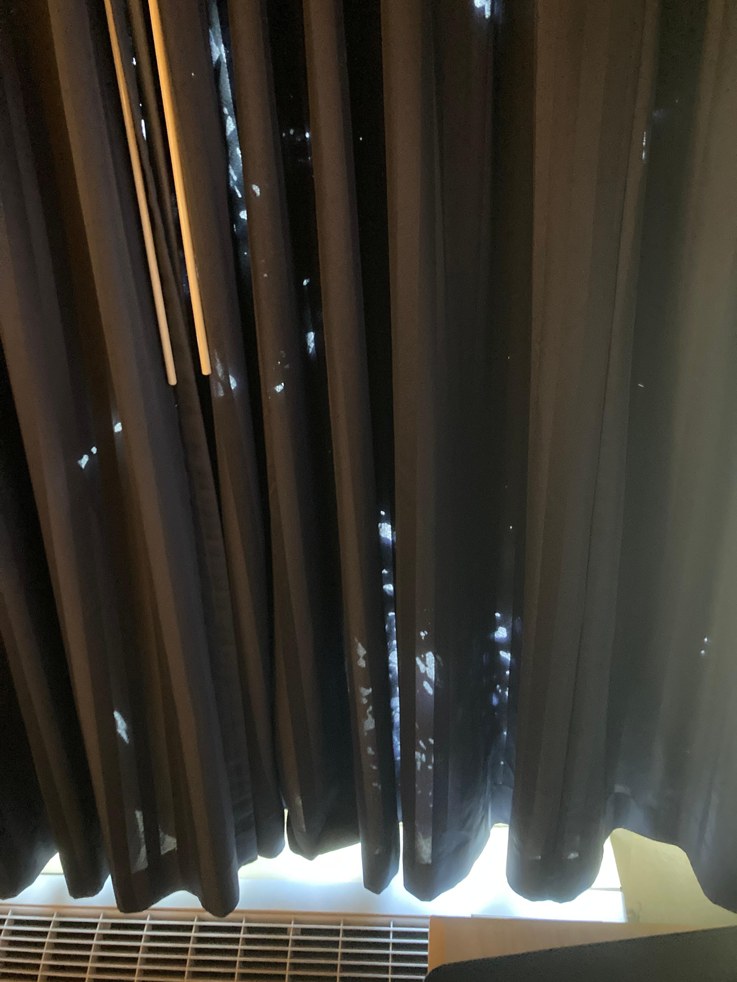 Very worn curtains