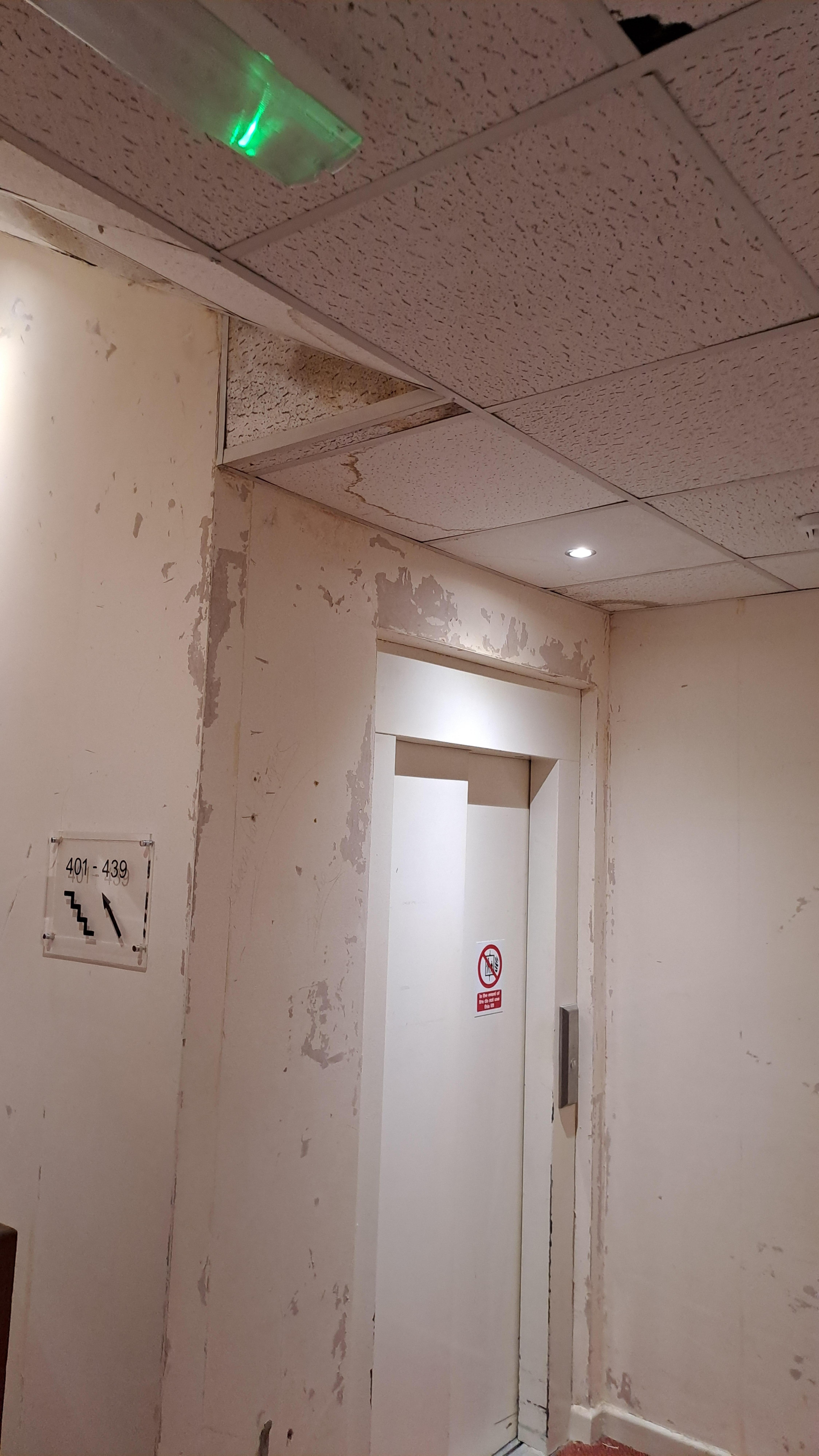 Really bad condition.