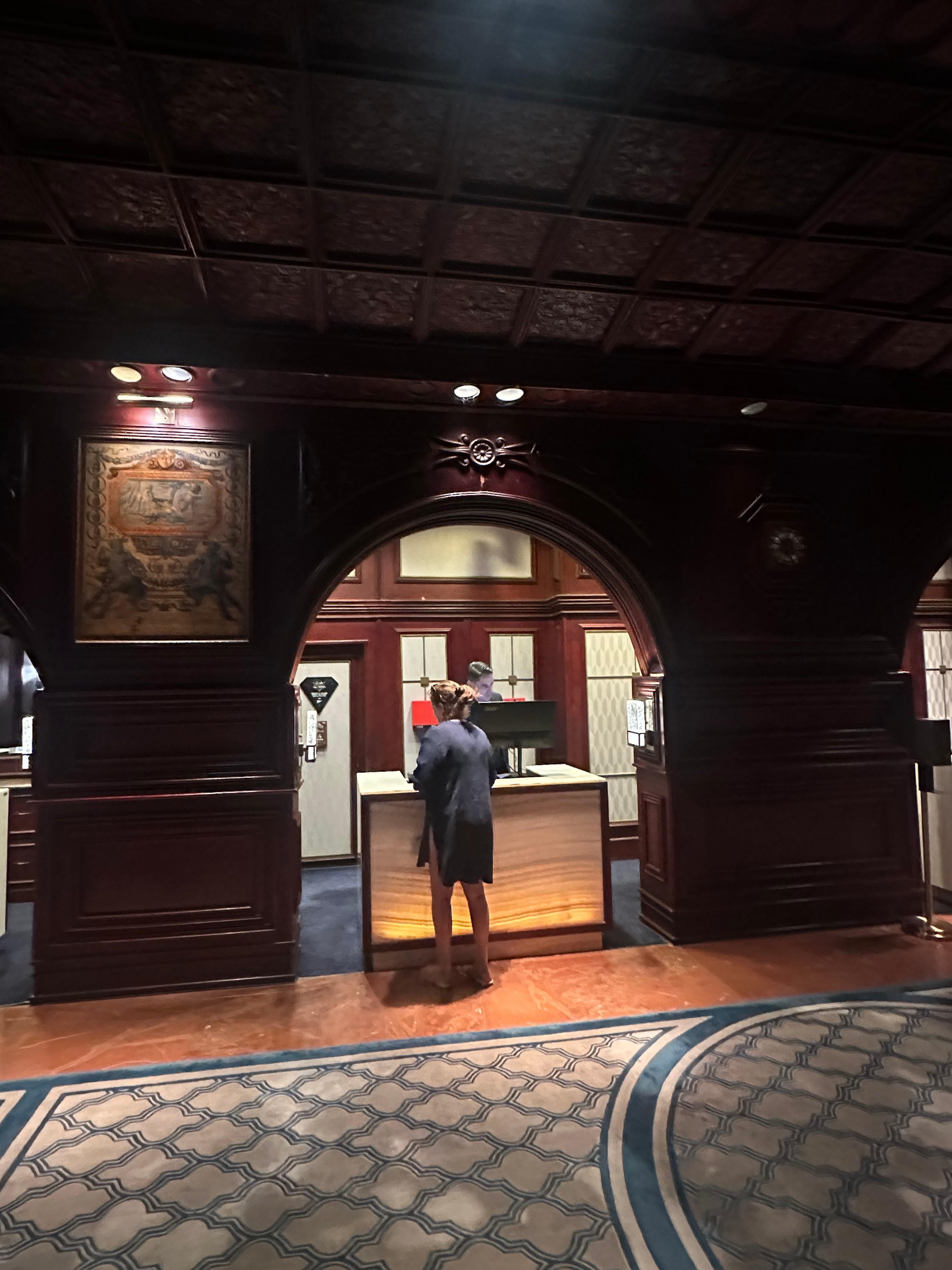 So dark.  Cobwebs everywhere