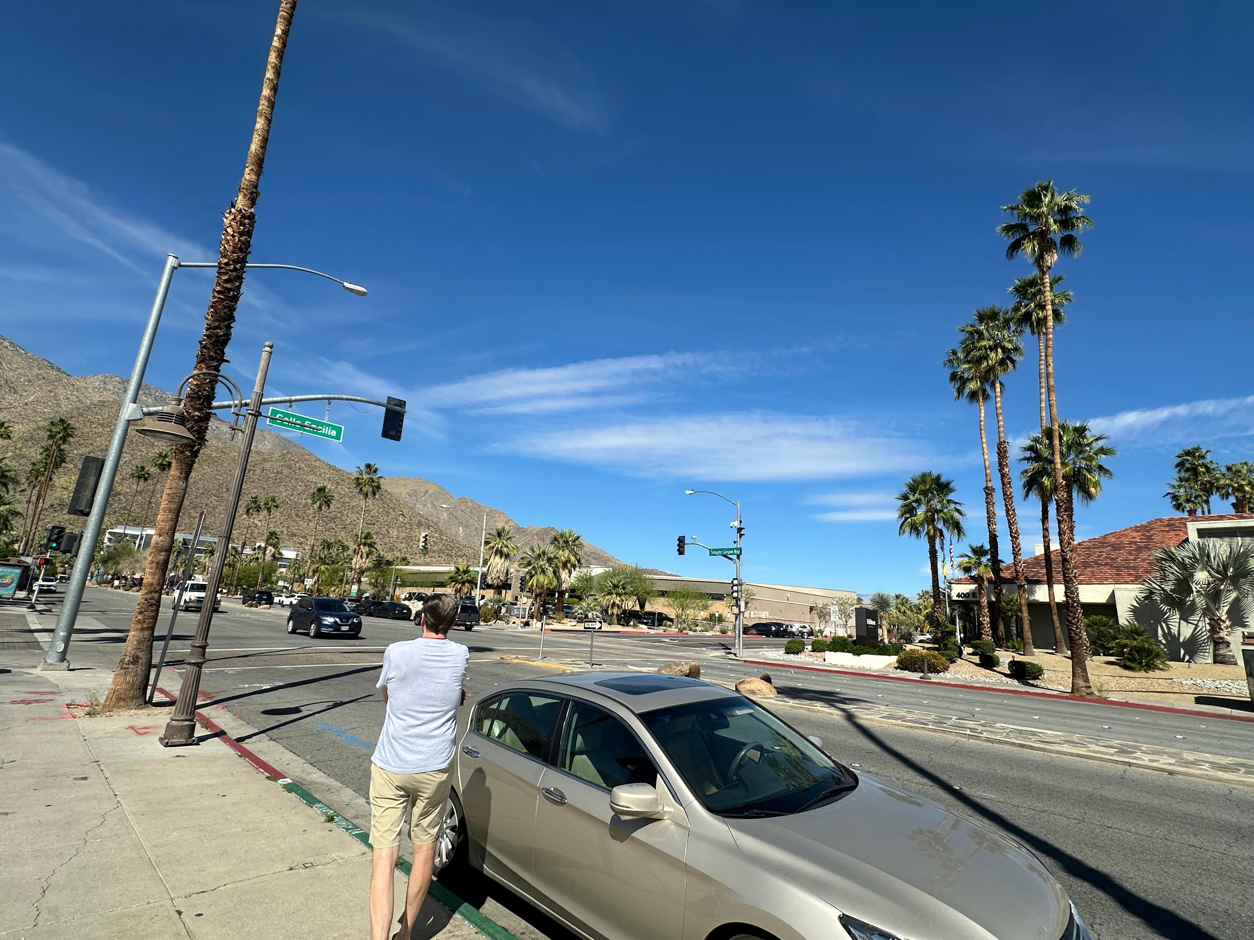 Walking back to the hotel from Sherman’s.  