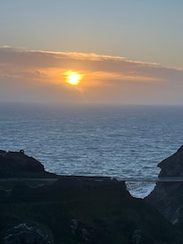 Surprise sunset view.