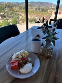 Breakfast at Salvia Blanca