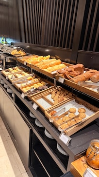 Café da manhã com muita variedade