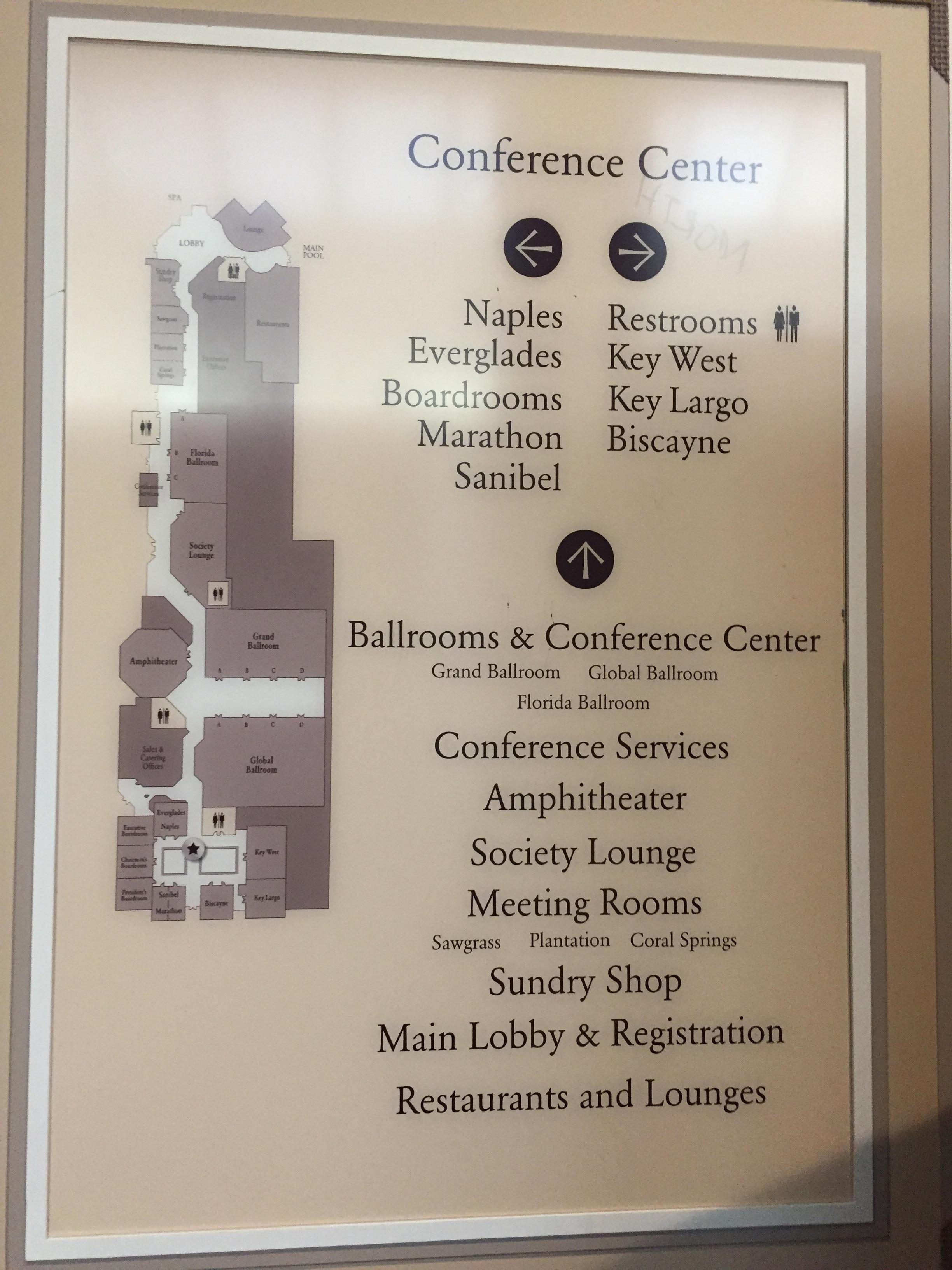 Conference Center map