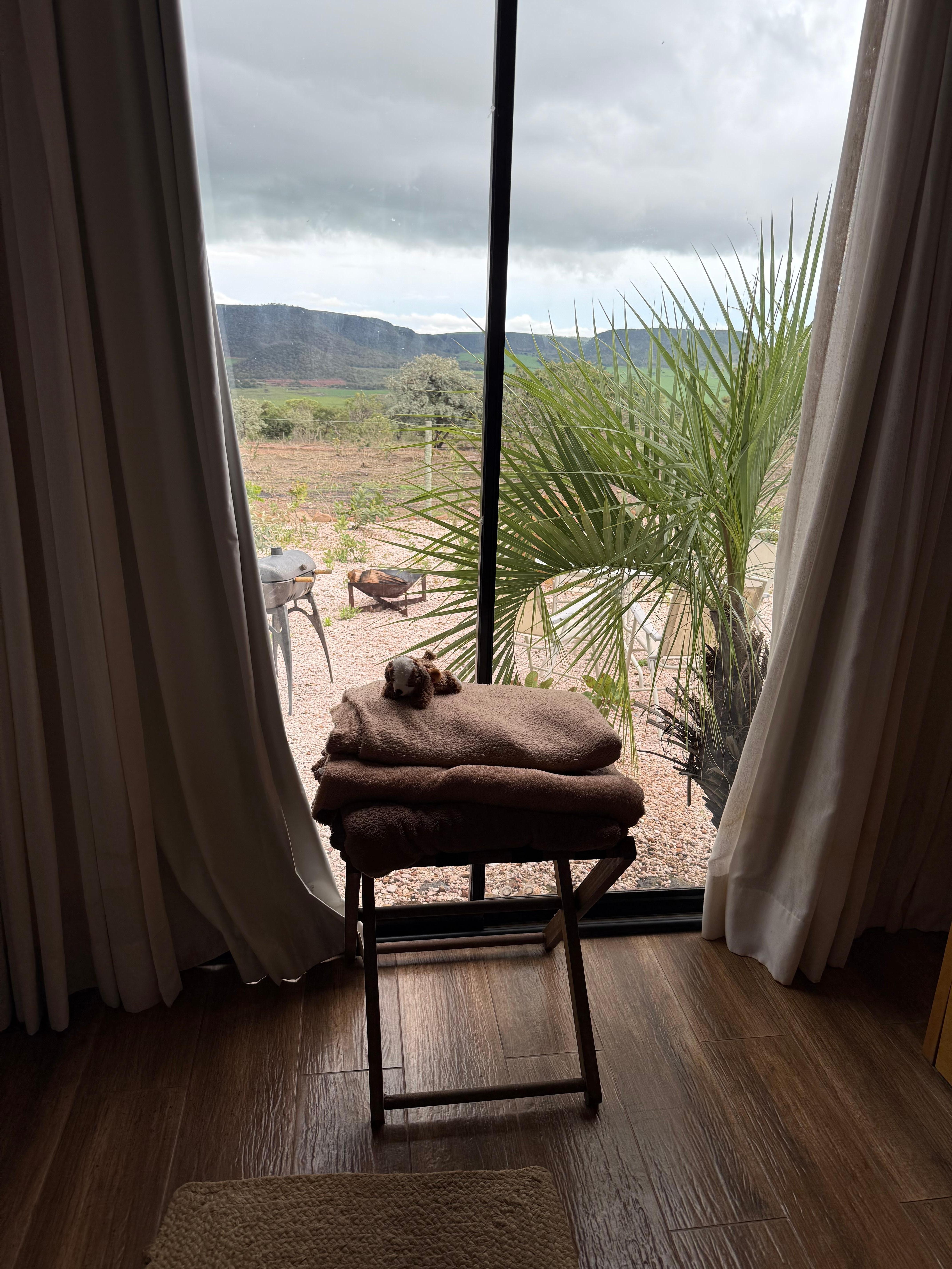 Linda vista do chalé 3