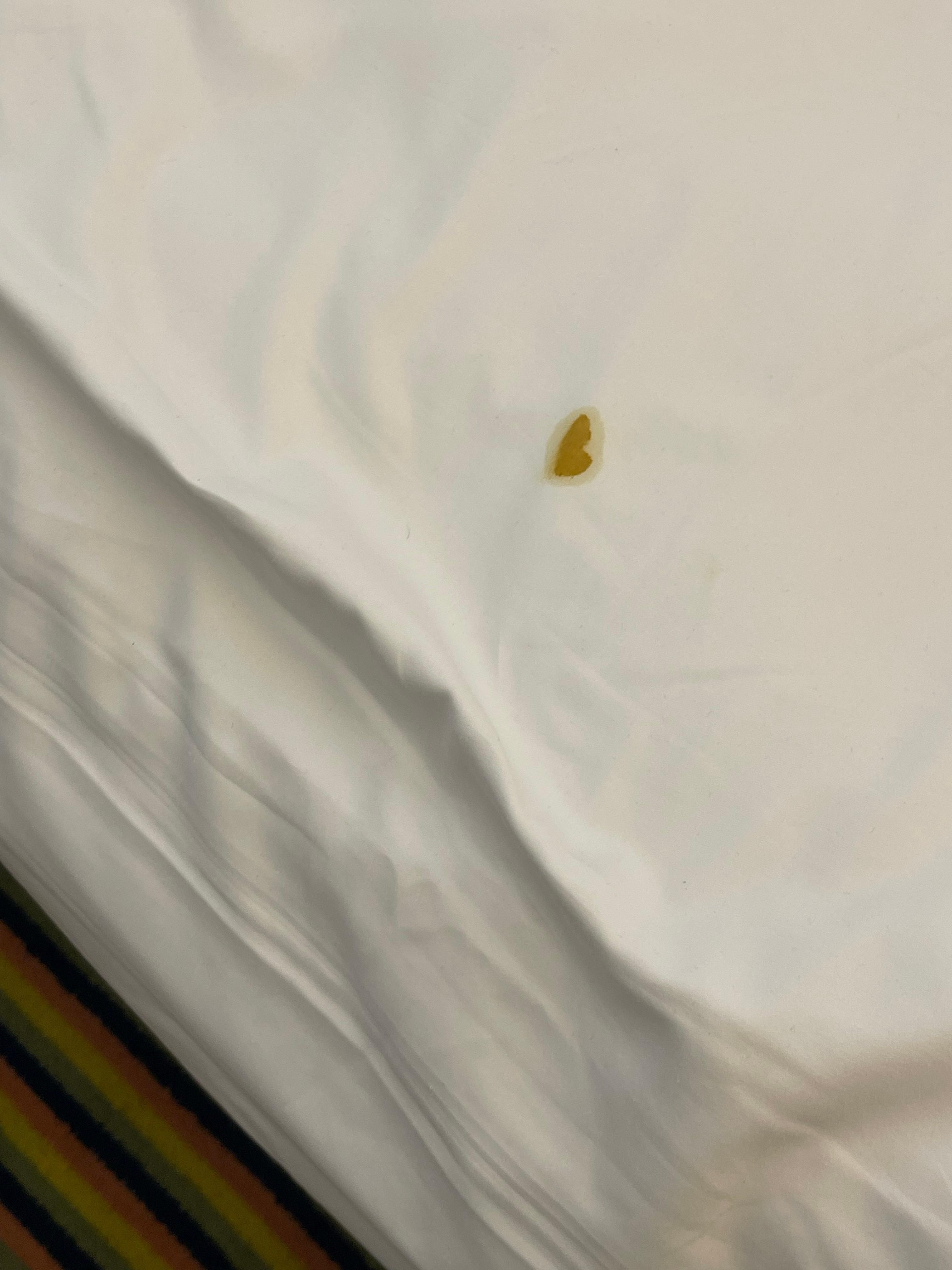 They didn’t change the sheets and I sleep on someone else’s blood and filth, No apologies to me.