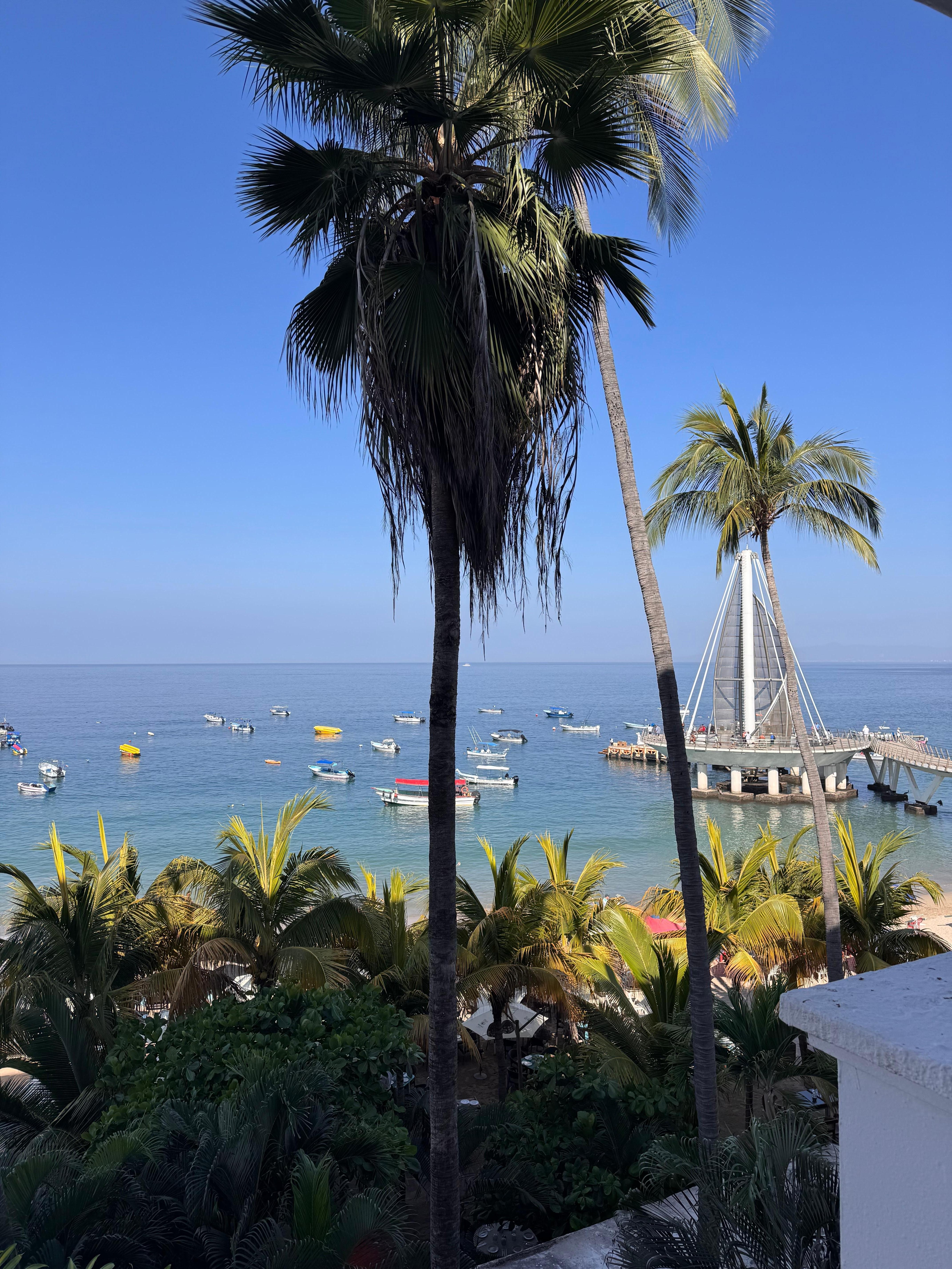 Great view of beach and los muertos pier