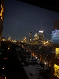 View from my hotel room - 711. Super view of the Prudential building!
