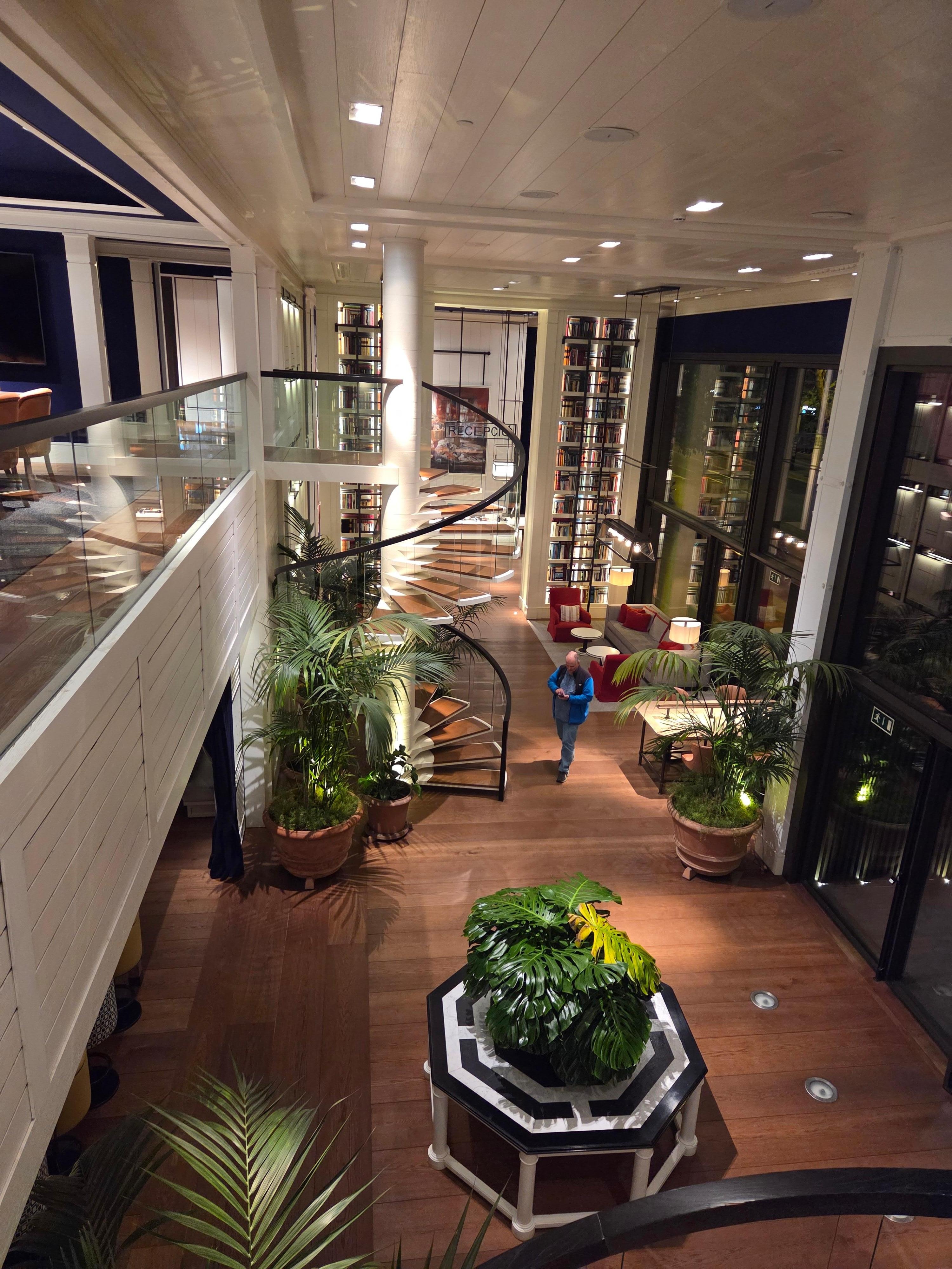 Part of the lobby