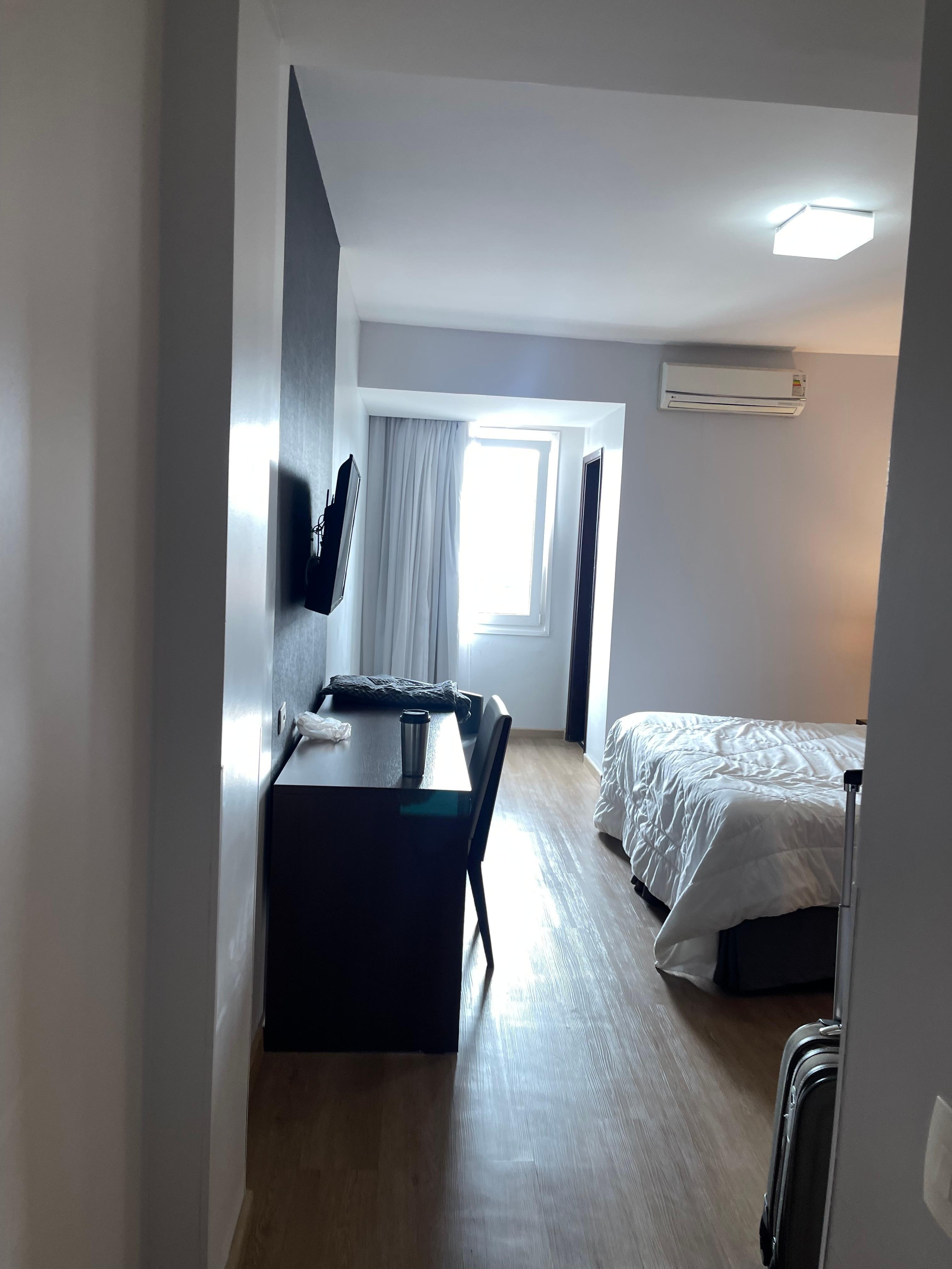 Perspectiva da entrada.