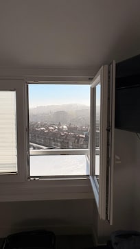 Vista incrível do quarto!