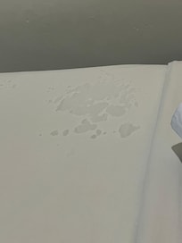 stained blanket