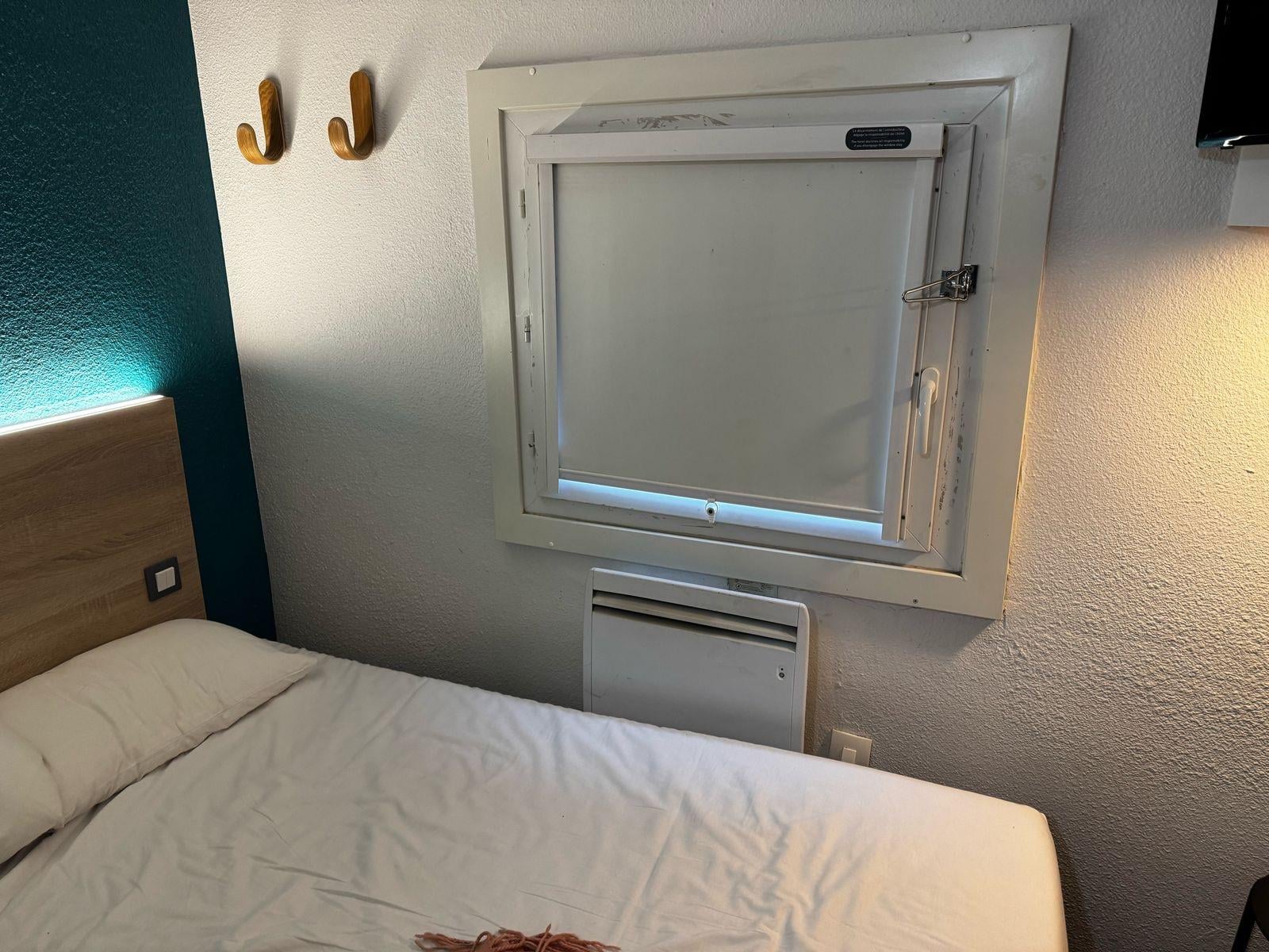 Foto real do tamanho do quarto