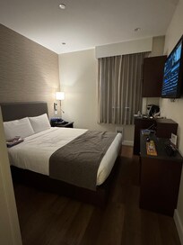 Our room. Very comfortable and clean.