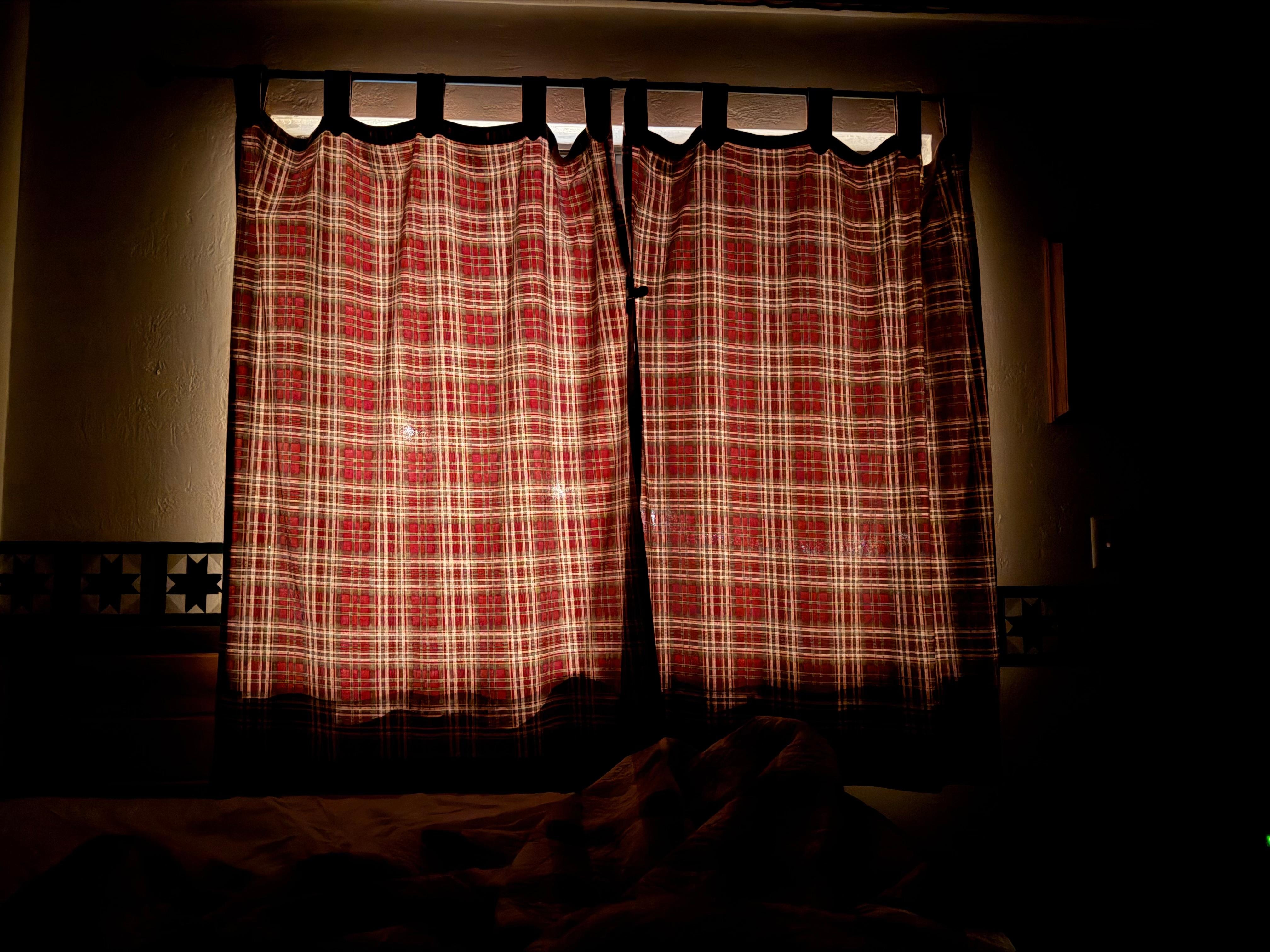 Photo taken at night time. 