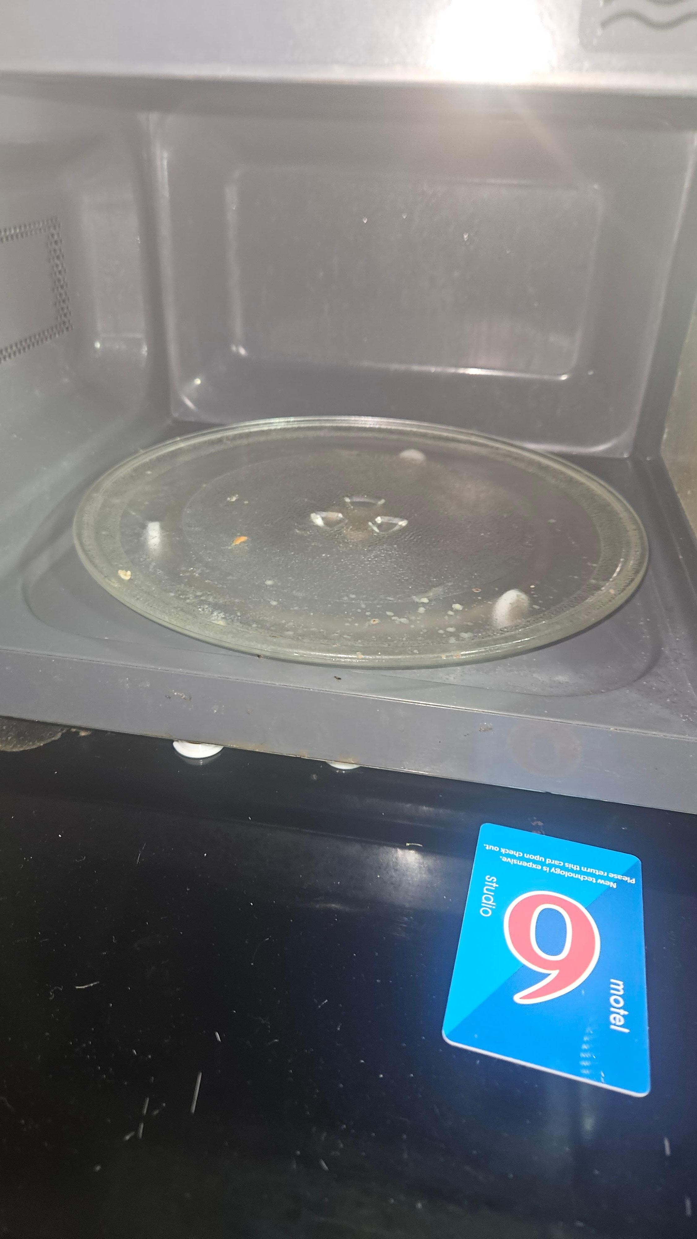 Filthy microwave