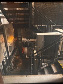 The ”view” from the fixed window - add a constant flow of workers passing by abt a meter from the window 🙄