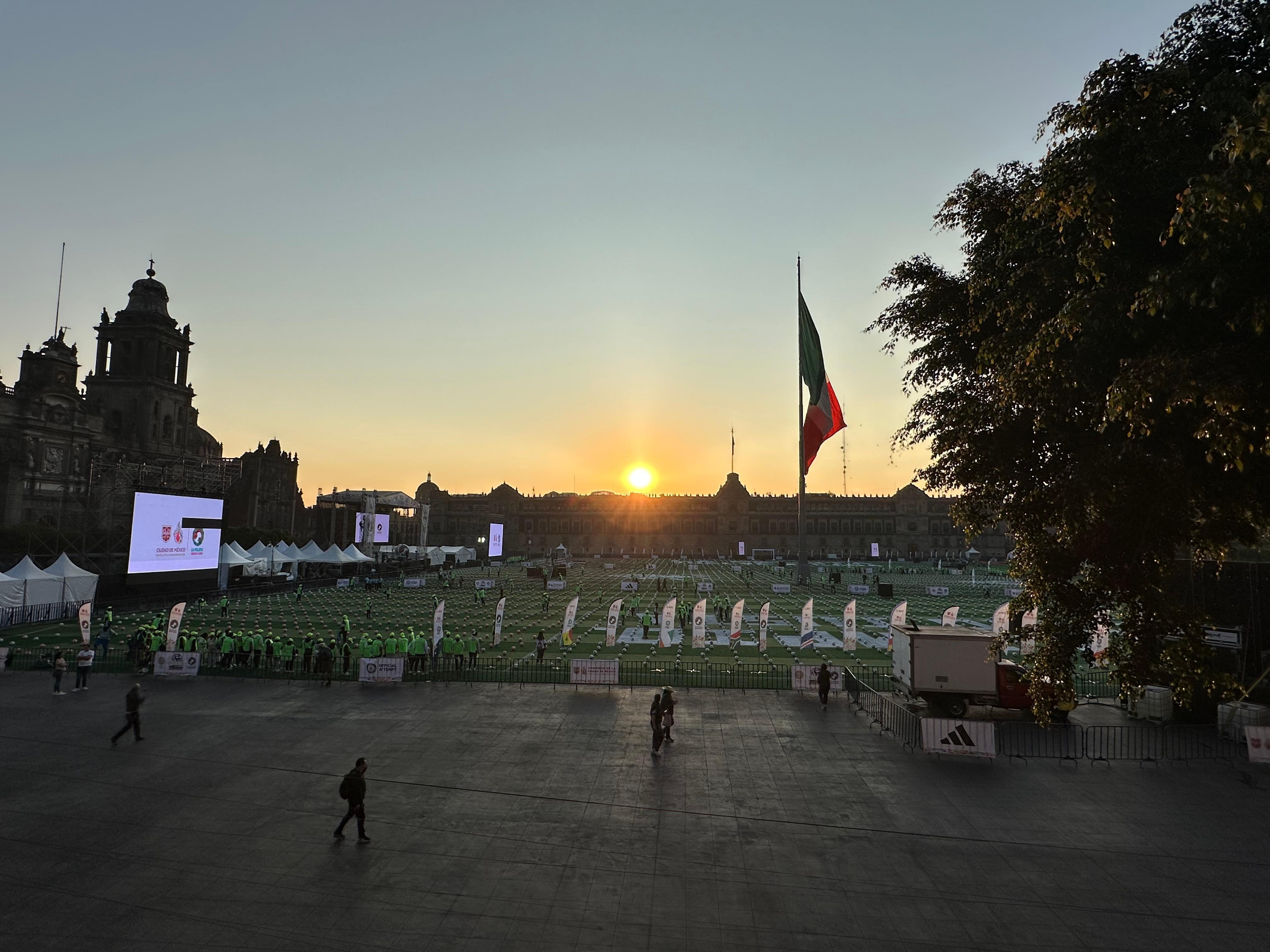 From our room balcony 