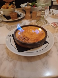 Creme brulee.
