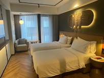 シングルベッド2つの部屋