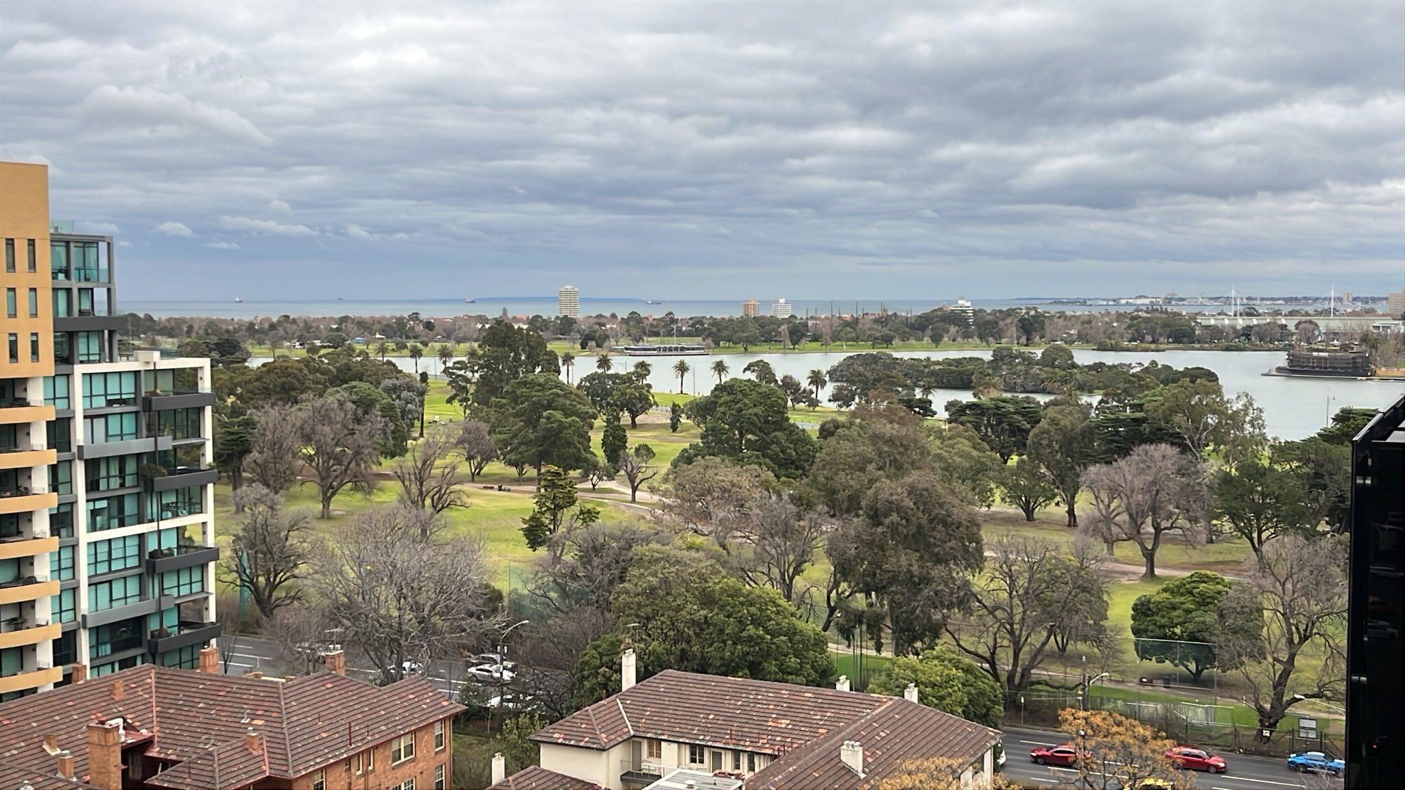 View from balcony