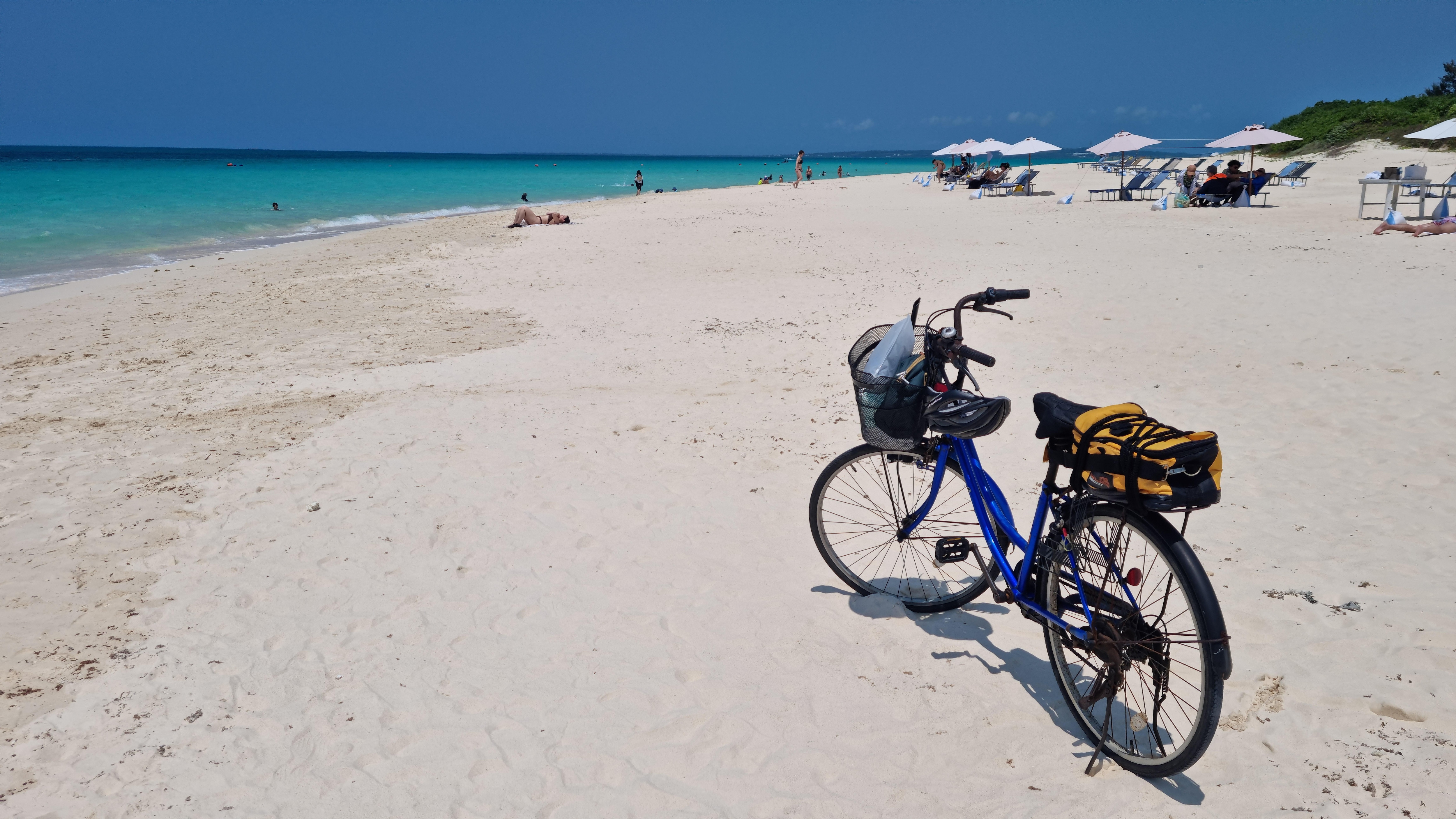 역시 마에하마 비치입니다