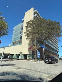 Fachada do hotel