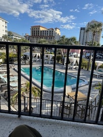 View from balcony premium room