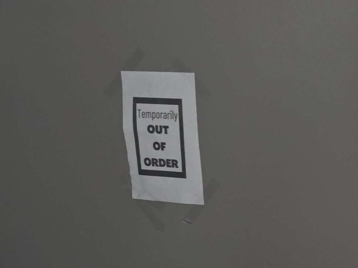 Elevator out of order