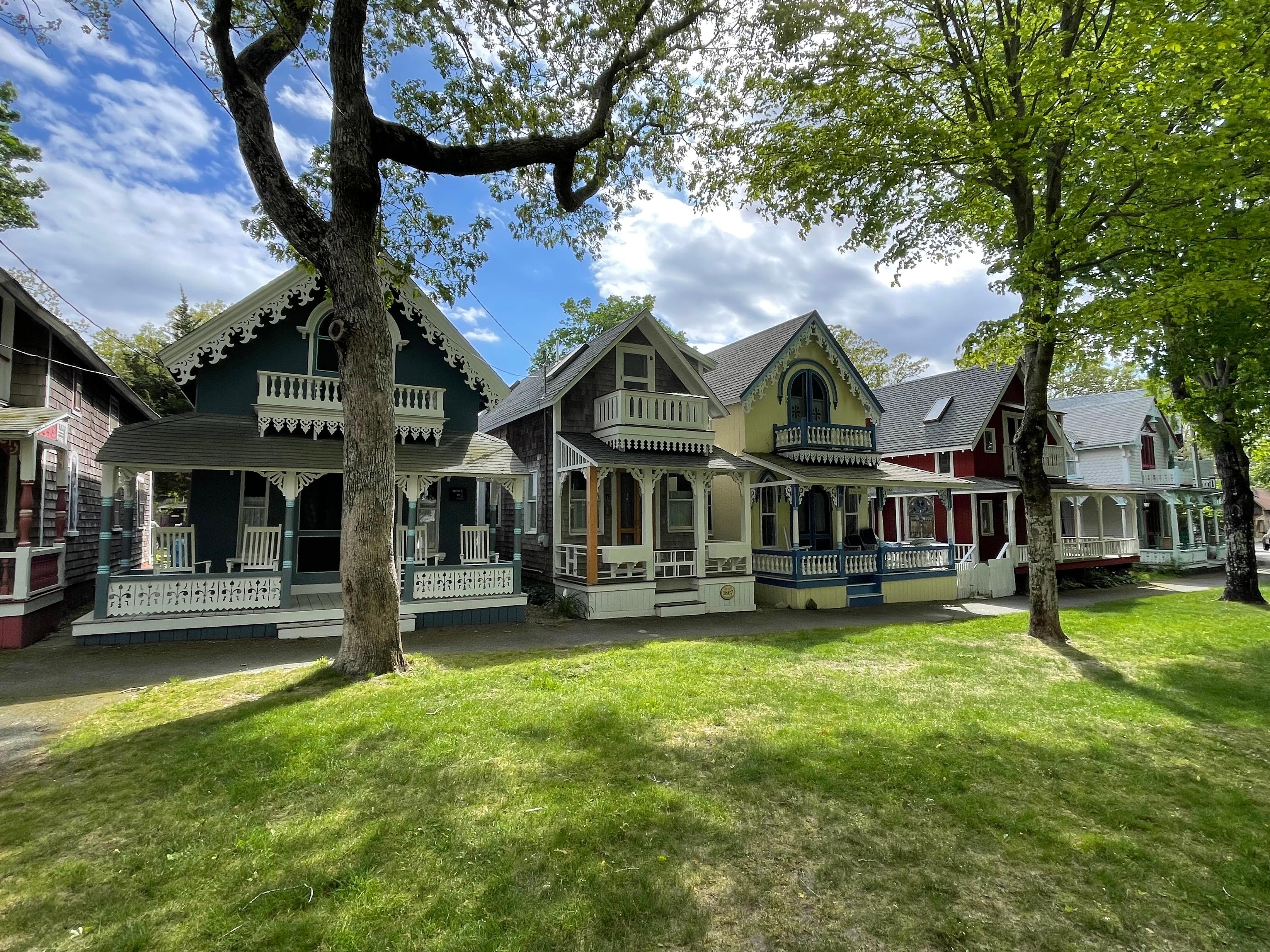 Gingerbread houses located behind Summercamp.