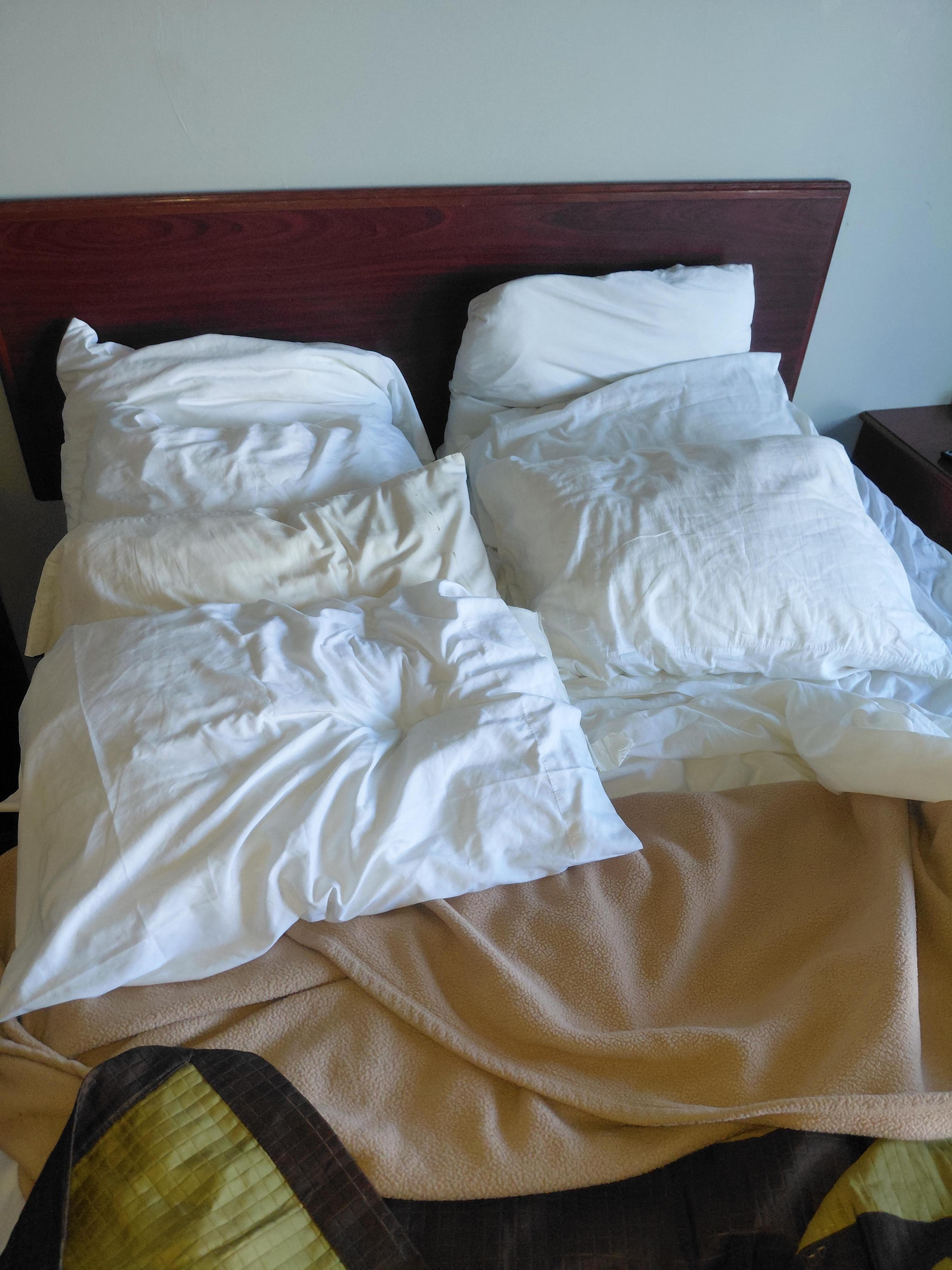 All pillows accounted for