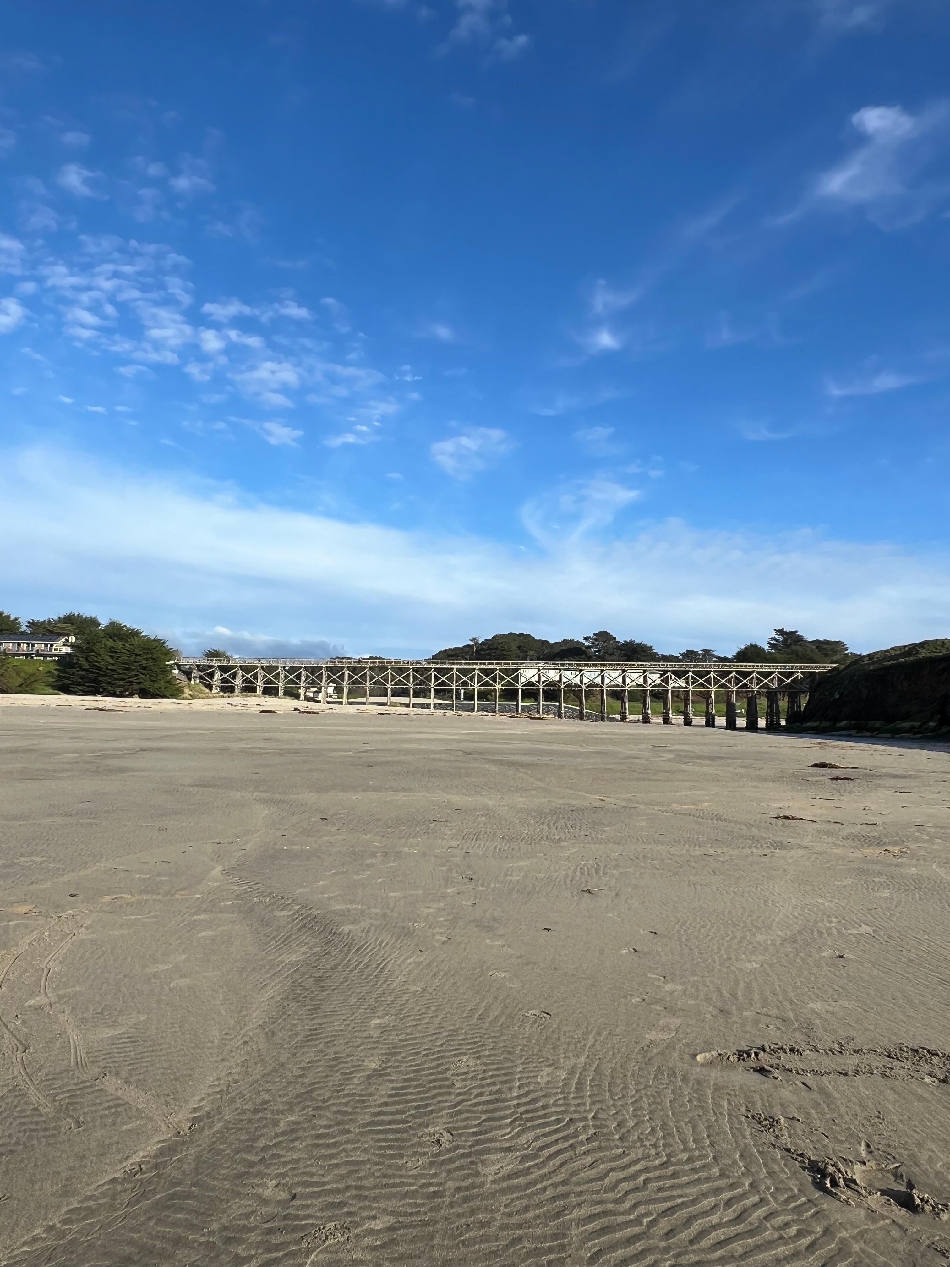 View from Beach. Pudding Creek