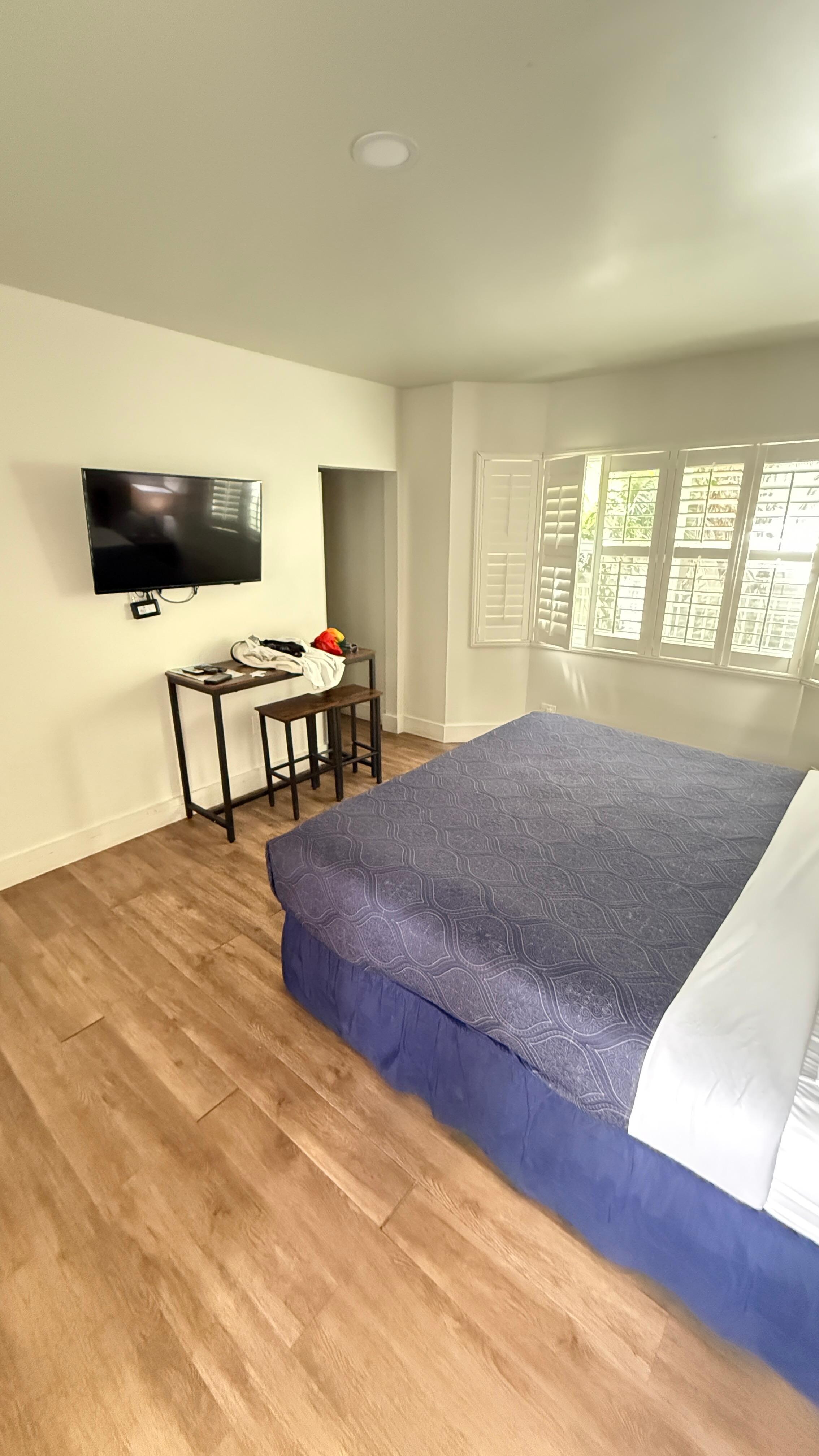 As you can see not much to the room but clean my only complaint is the walls are paper thin you can hear someone's whisper