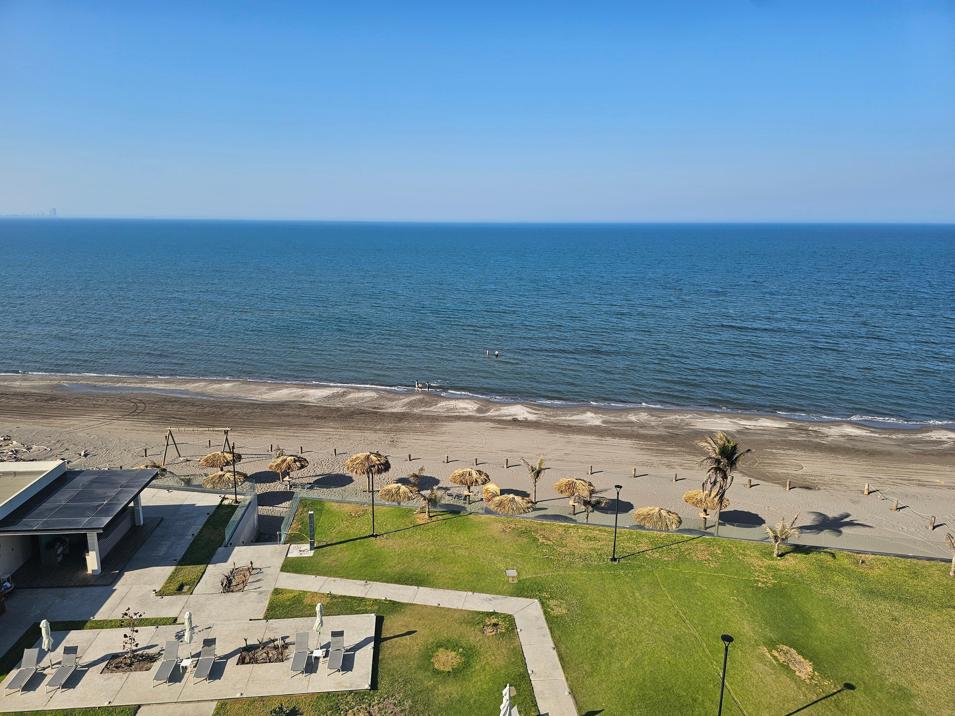 Vista desde el balcón del salon de fiestas