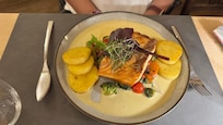 Lachs mit Kartoffeln