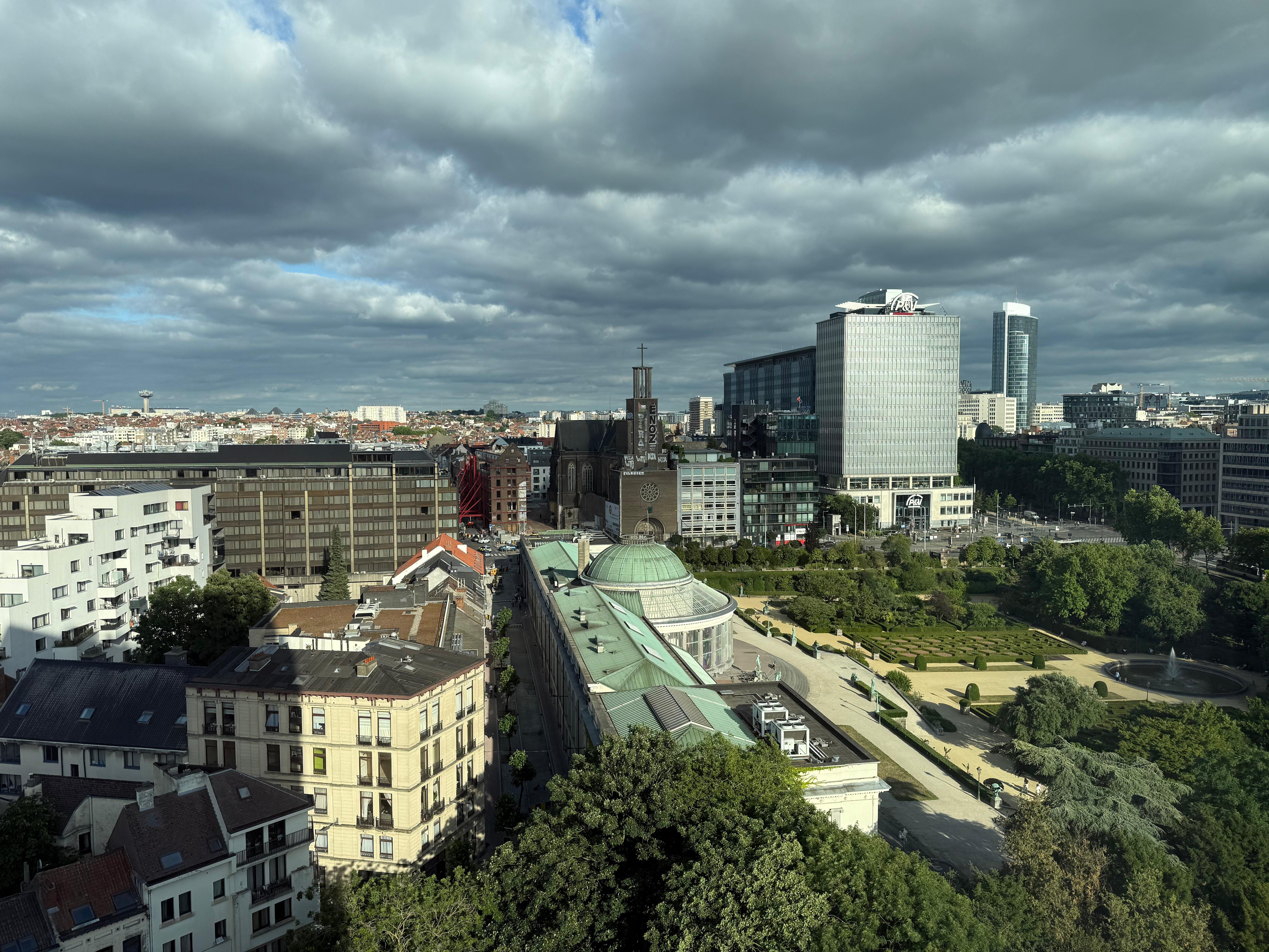A view from the 14th floor.