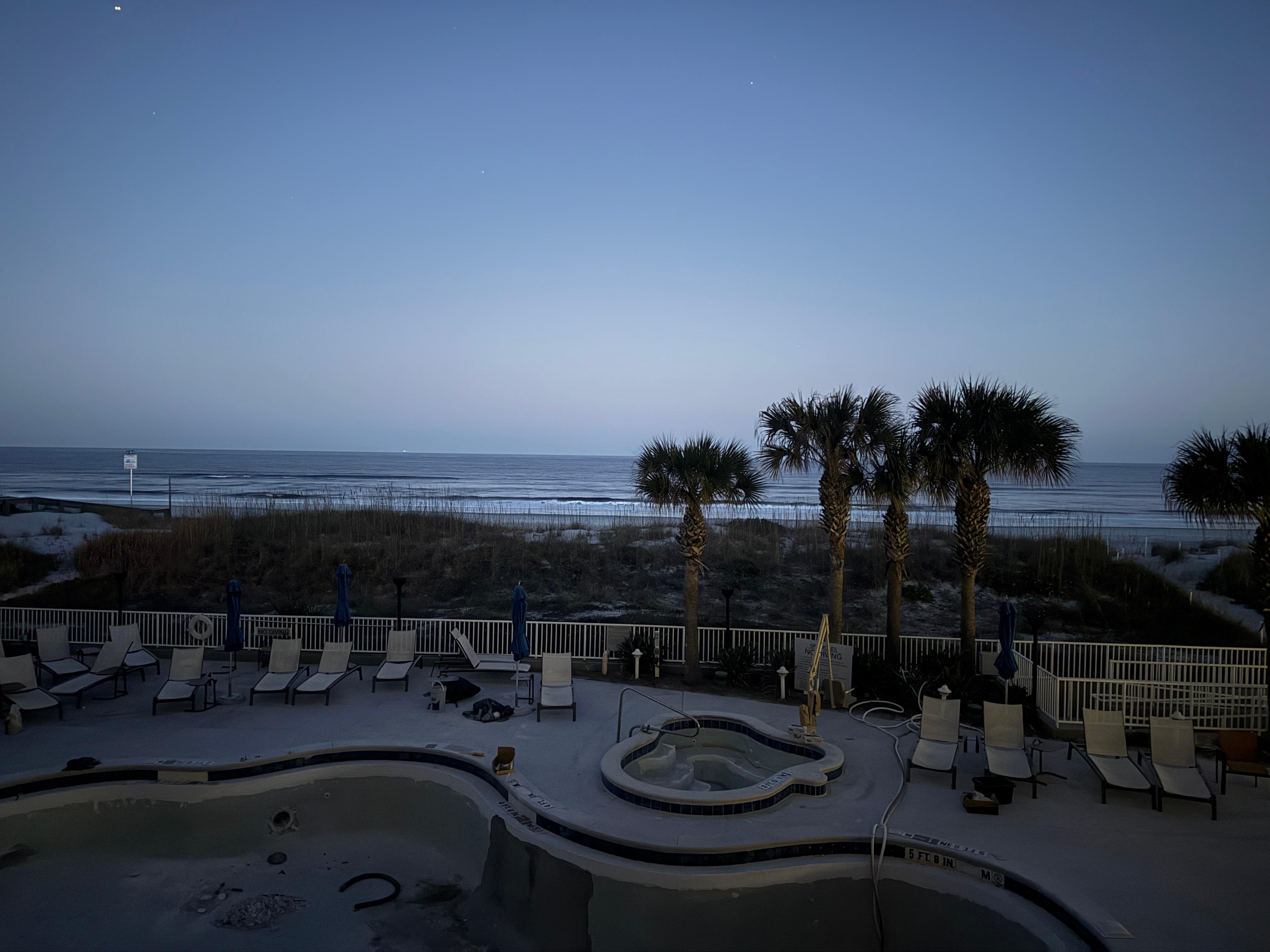 Hot tub unavailable which was the main attraction for us. 