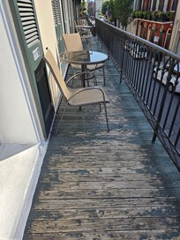Balcony.