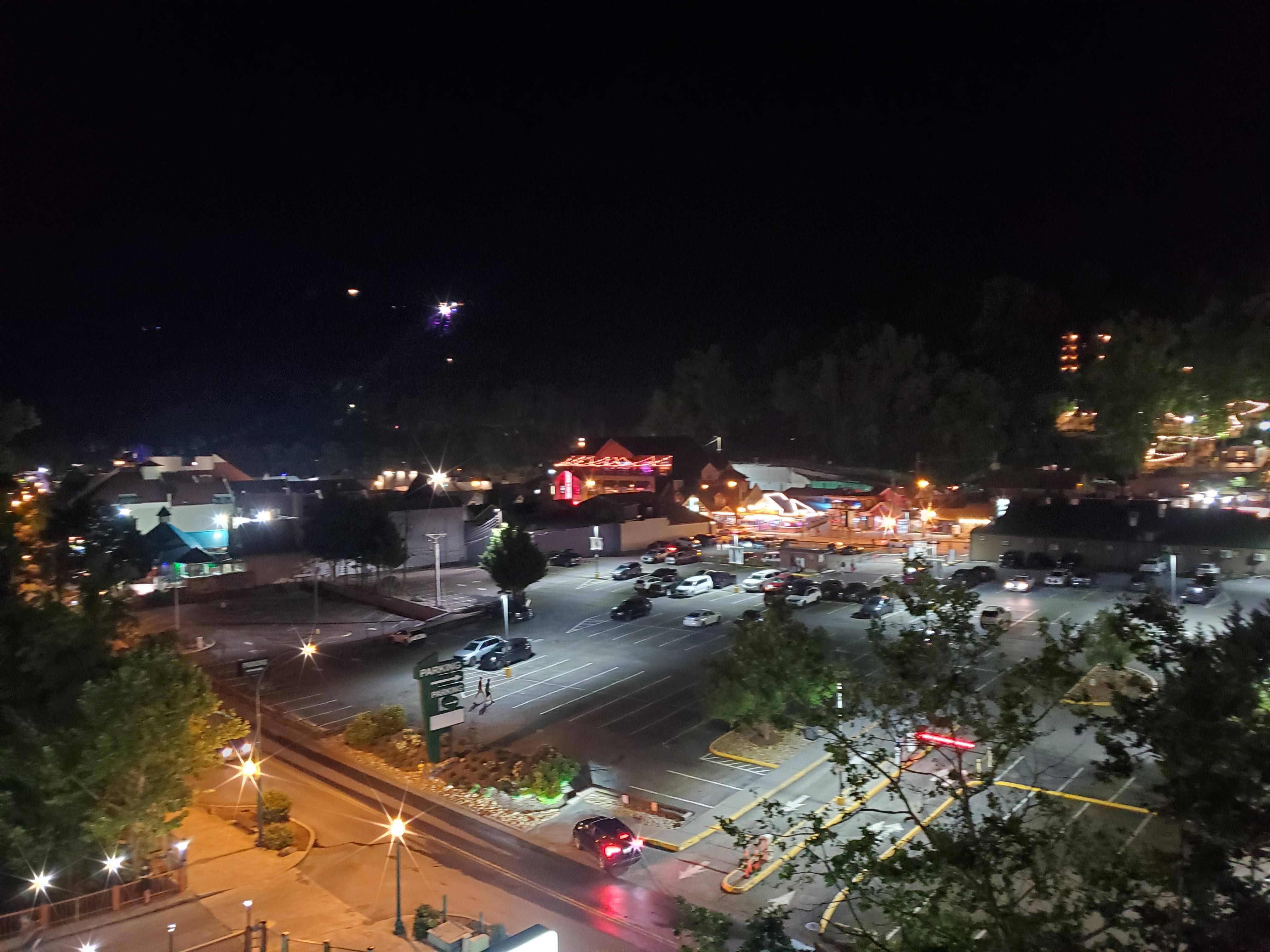 Downtown in lights