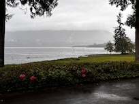 View of the lake