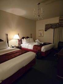 Our room was cozy.