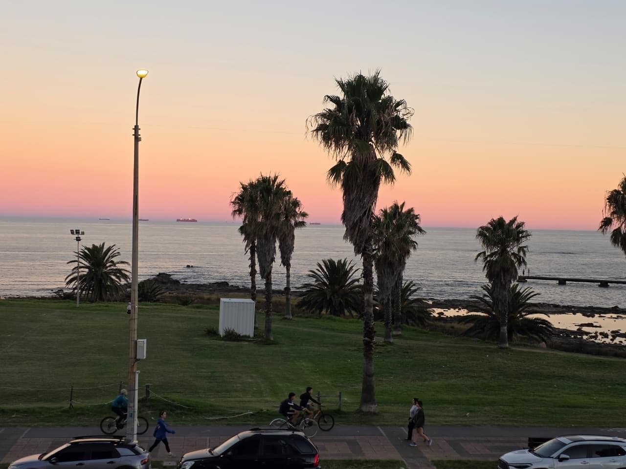 Vista do quarto da frente